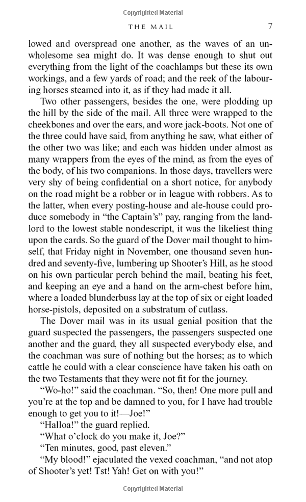 A Tale Of Two Cities