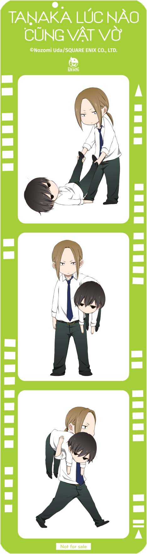 Truyện Tranh Tanaka Lúc Nào Cũng Vật Vờ - Tập 1 - Tặng Kèm Photo Strip - FAHASA.COM