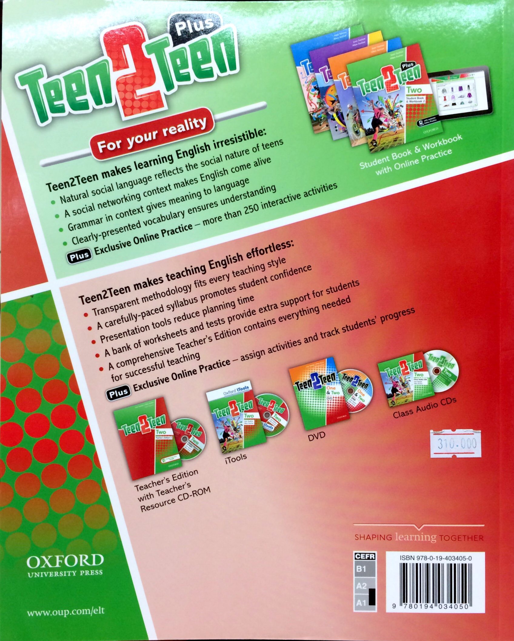 Teen2teen: Two: Plus Student Pack: Two