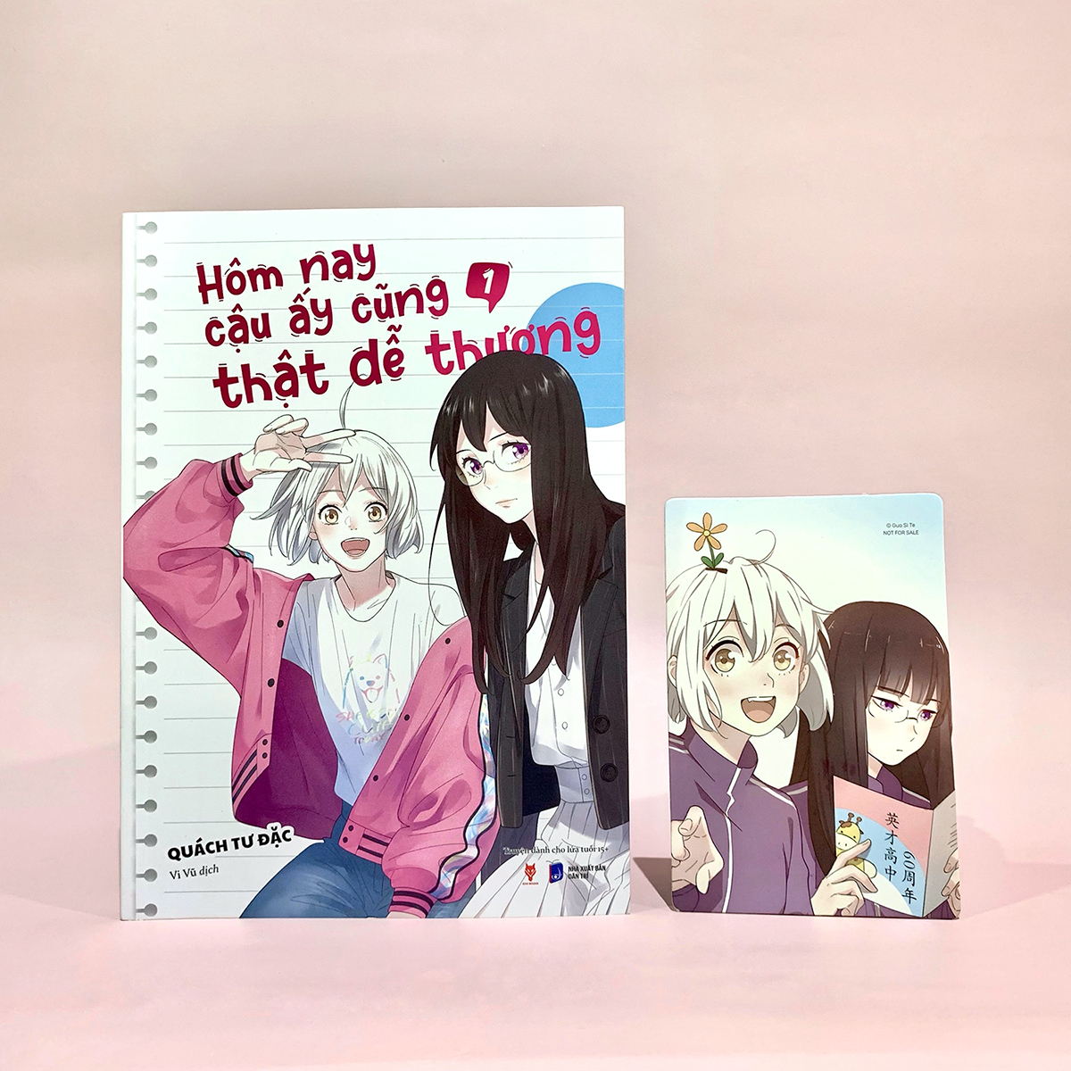 Sách Hôm Nay Cậu Ấy Cũng Thật Dễ Thương - Tập 1 - Tặng Kèm Postcard - FAHASA.COM