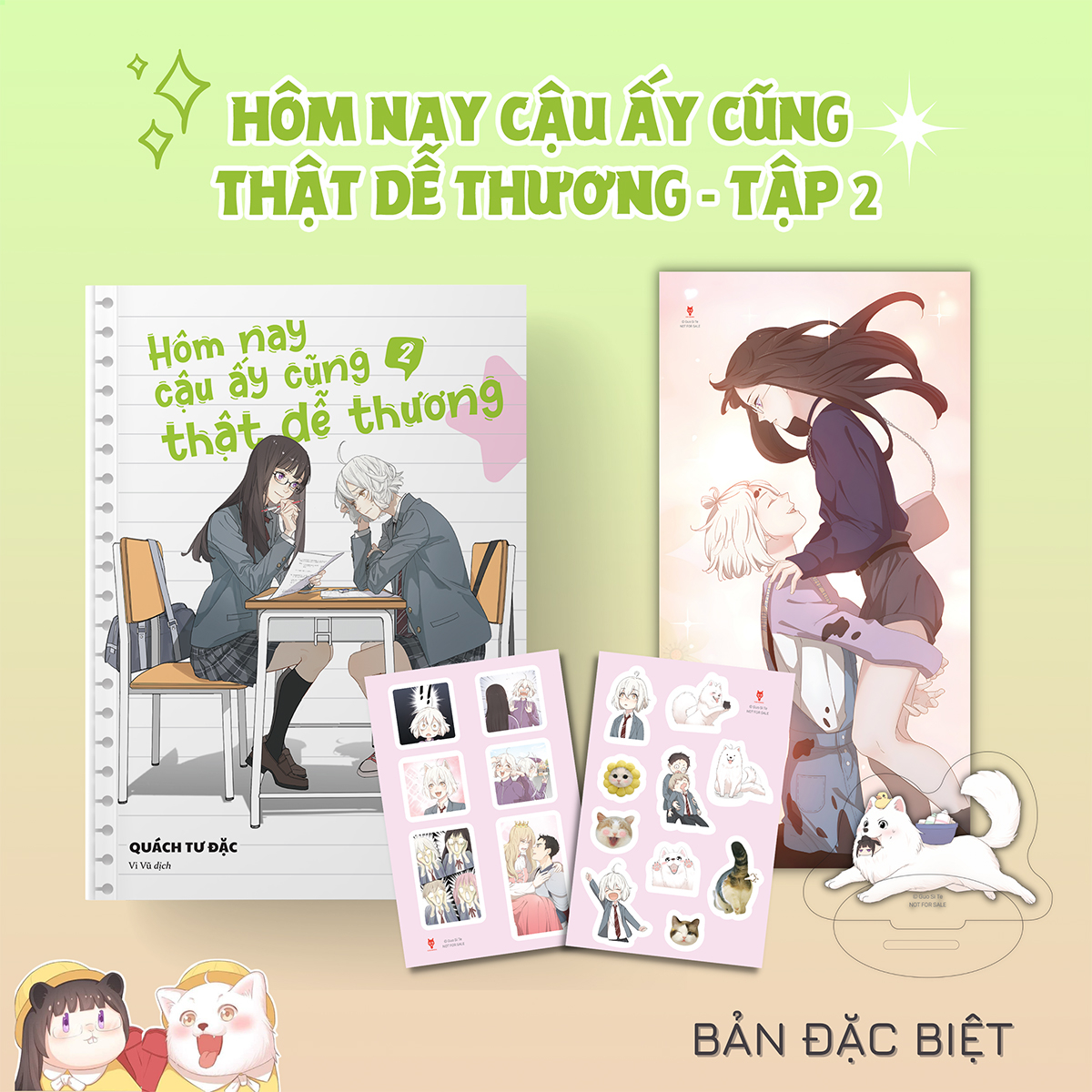 Truyện Tranh Hôm Nay Cậu Ấy Cũng Thật Dễ Thương - Tập 2 - Bản Đặc - FAHASA.COM