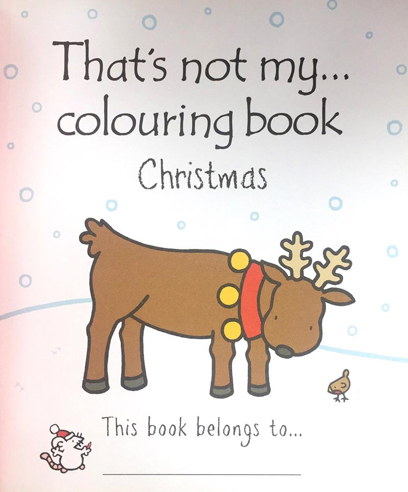 That's Not My Colouring Book: Christmas