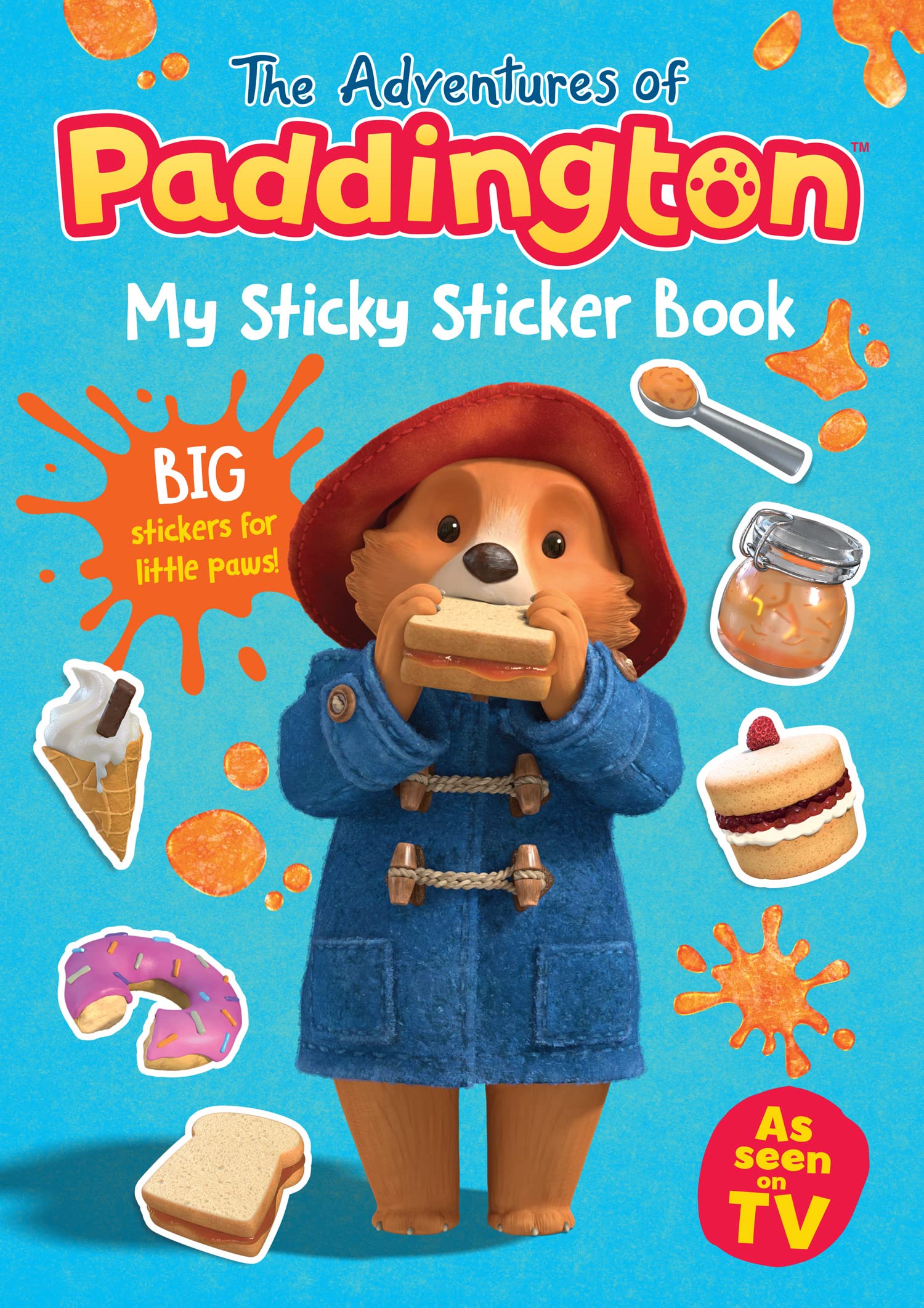 The Adventures Of Paddington: My Sticky Sticker Book - FAHASA.COM