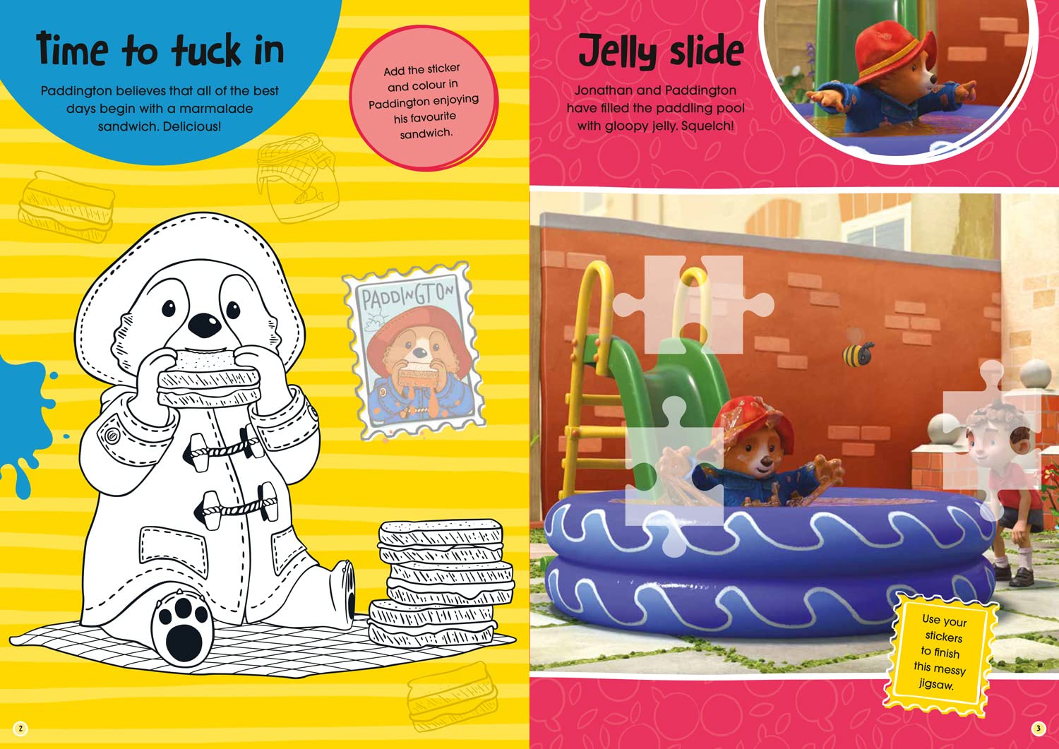 The Adventures Of Paddington: My Sticky Sticker Book - FAHASA.COM