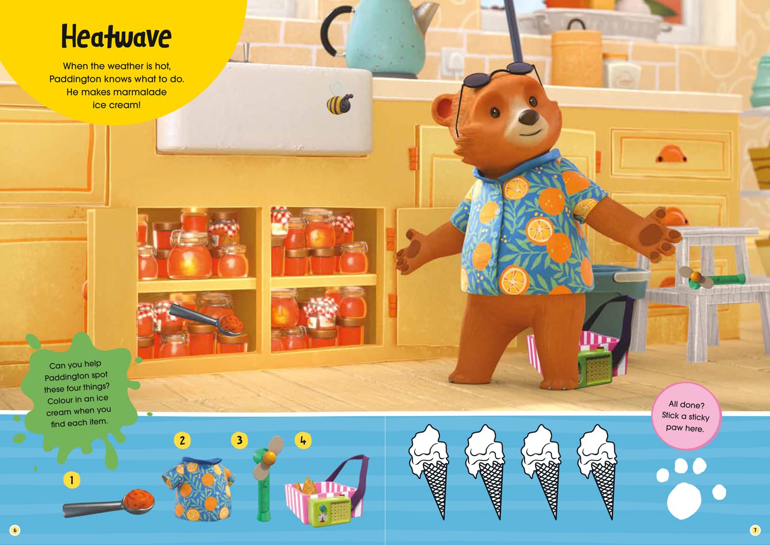 The Adventures Of Paddington: My Sticky Sticker Book - FAHASA.COM