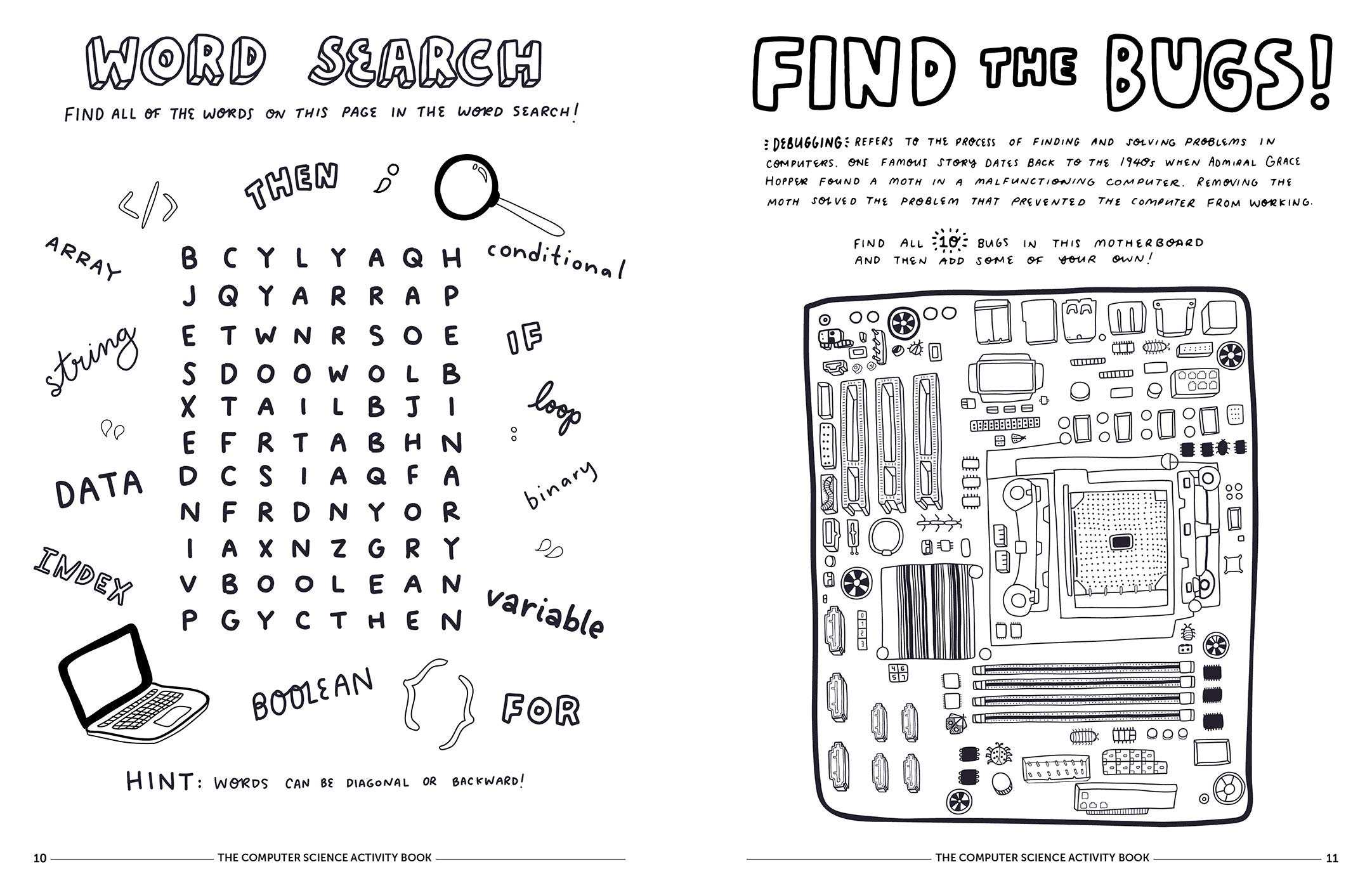 The Computer Science Activity Book: 24 Pen-And-Paper Projects To ...