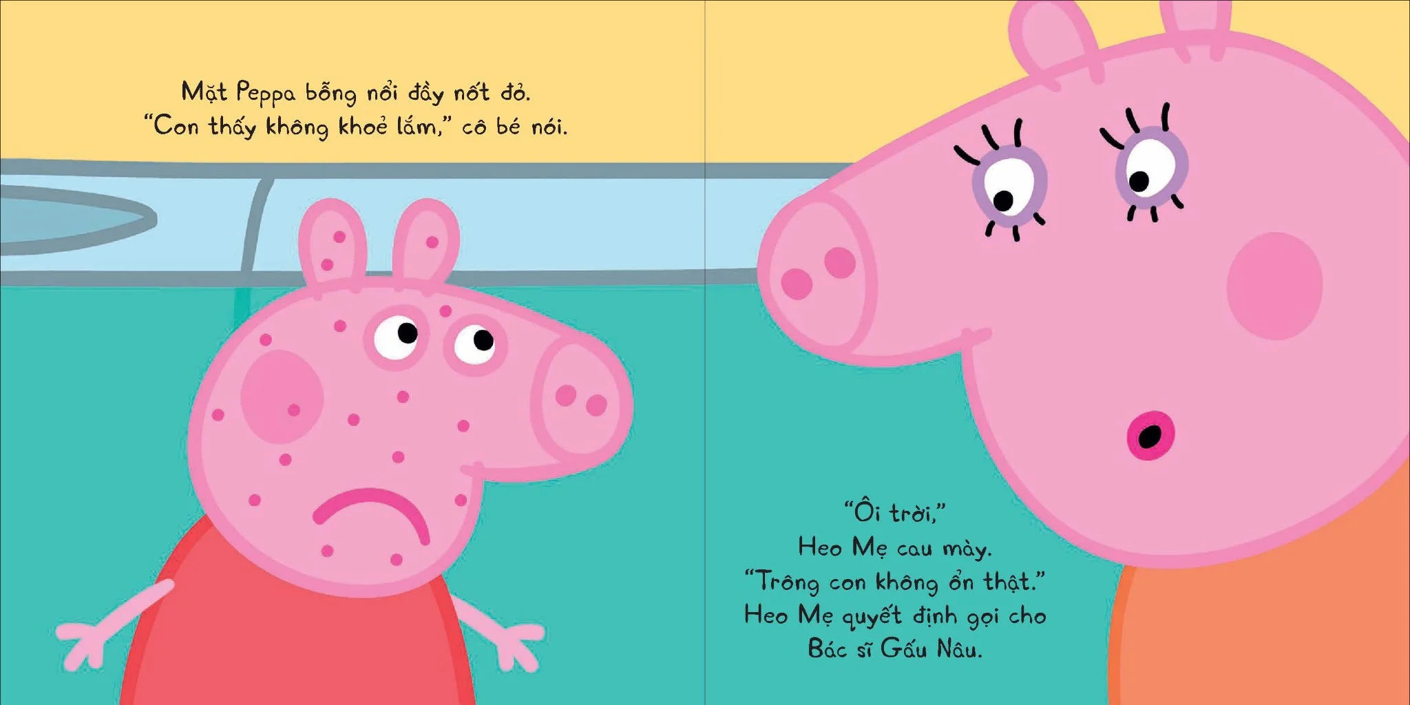 Sách Thế Giới Của Peppa - Peppa Ốm Rồi! - FAHASA.COM