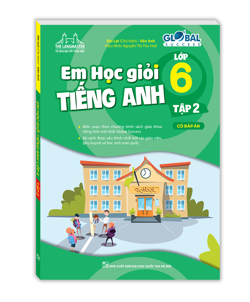 Sách The Langmaster - Em Học Giỏi Tiếng Anh Lớp 6 - Tập 2 (Có Đáp Án ...