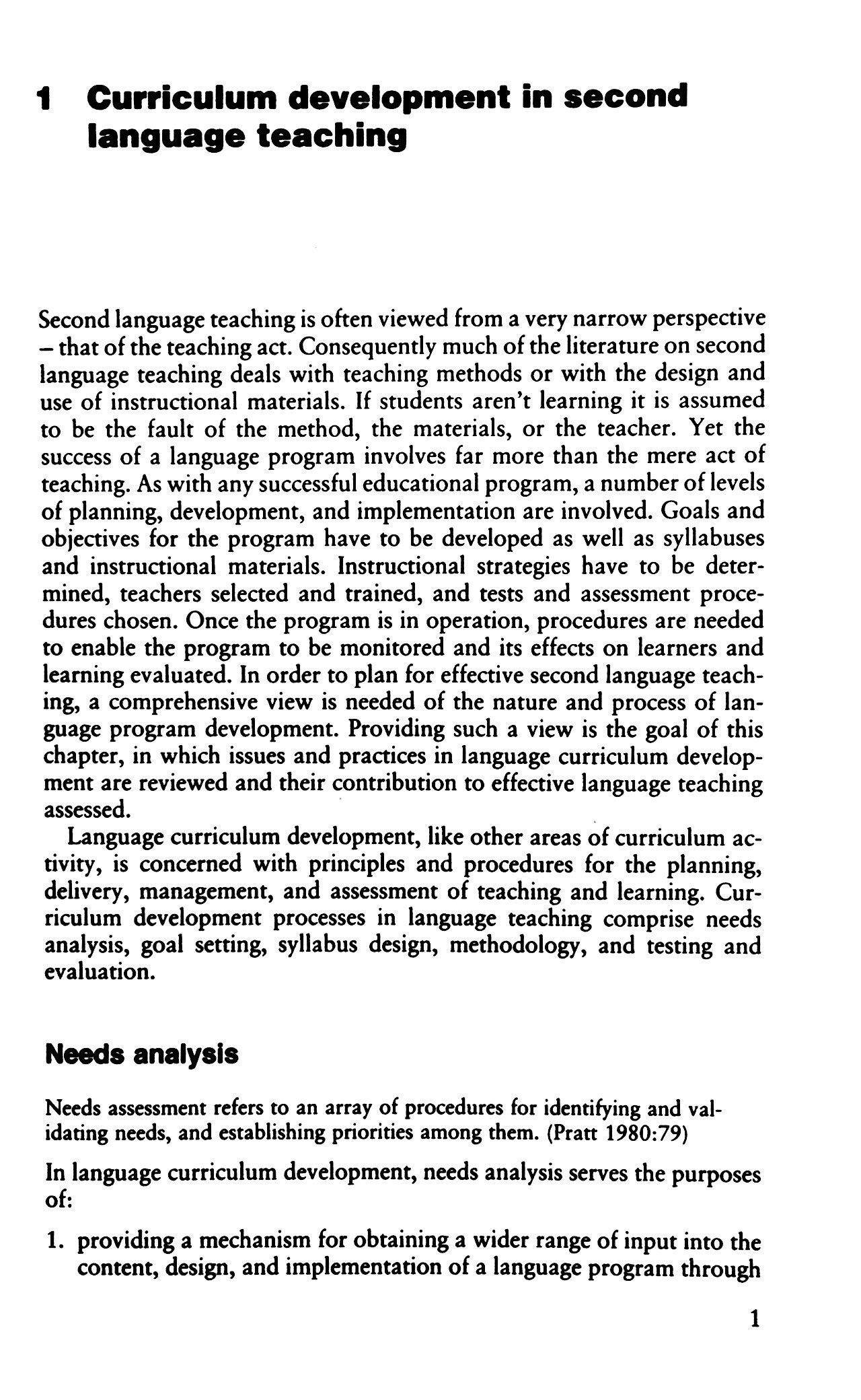 The Language Teaching Matrix