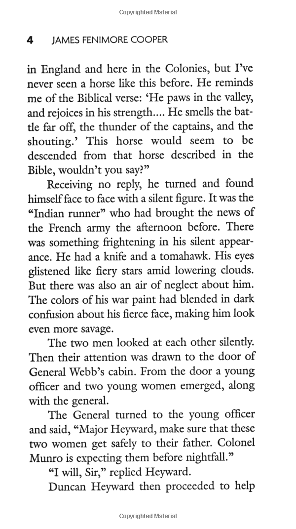 The Last of the Mohicans