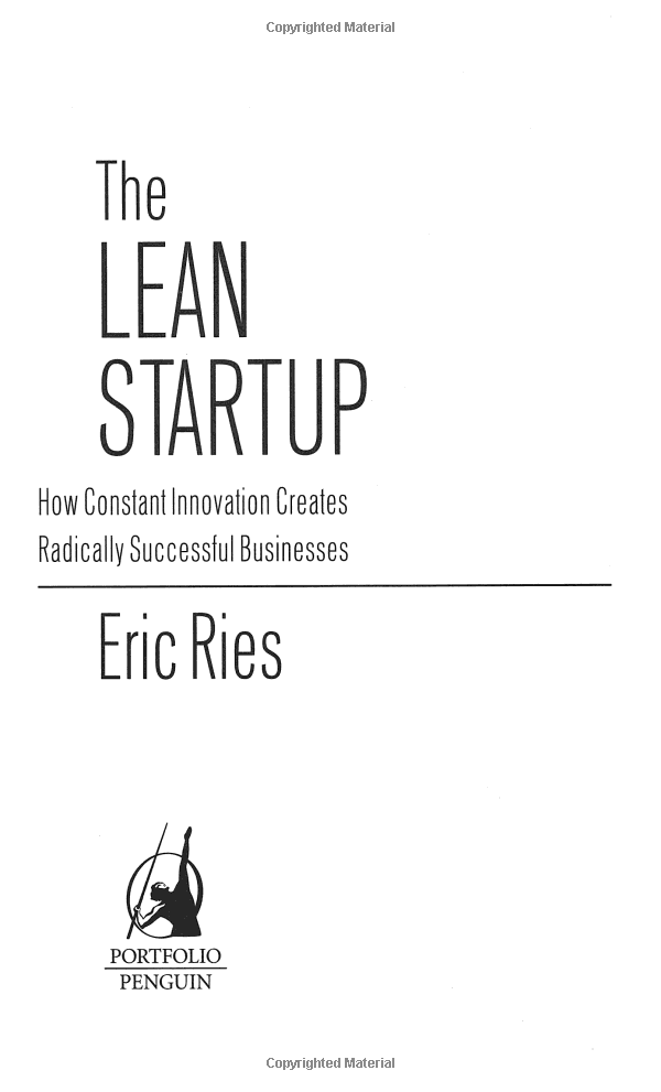 The Lean Startup - FAHASA.COM