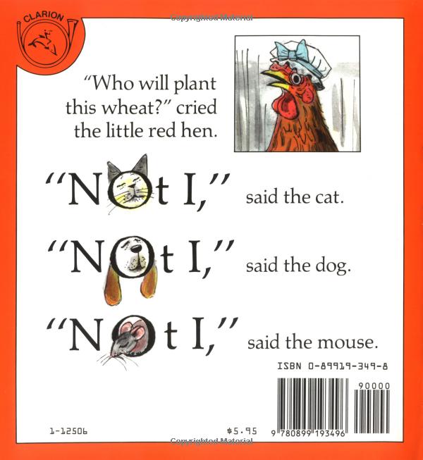 The Little Red Hen Big Book (Paul Galdone Classics) - FAHASA.COM