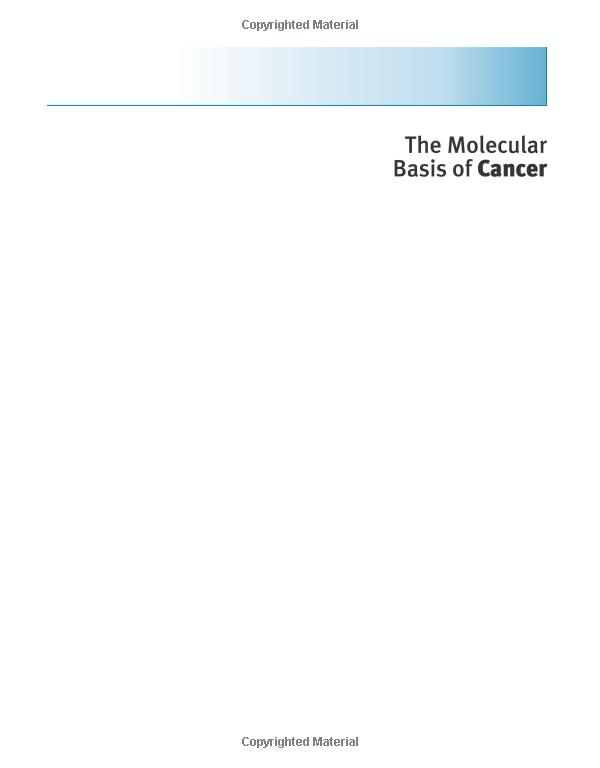 The Molecular Basis of Cancer