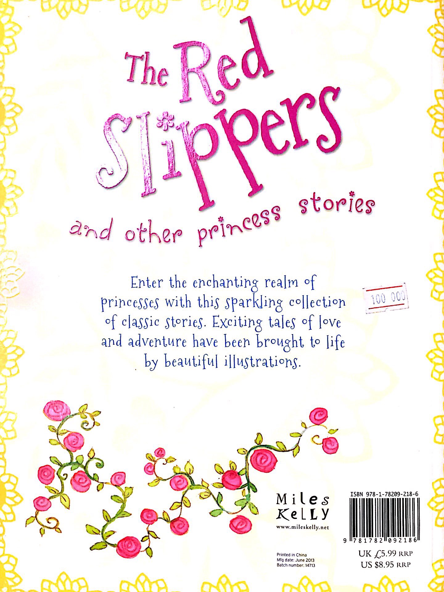 The Red Slippers (Princess Stories) - FAHASA.COM