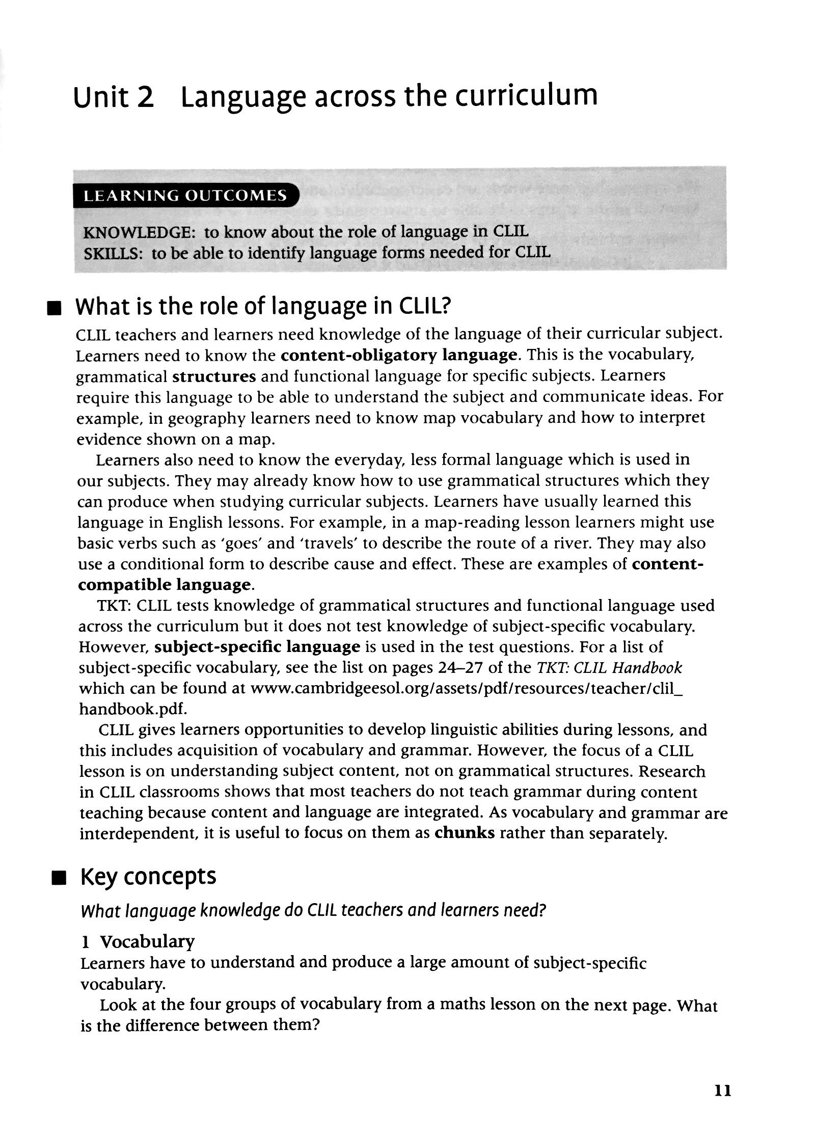The TKT Course CLIL Module - FAHASA.COM