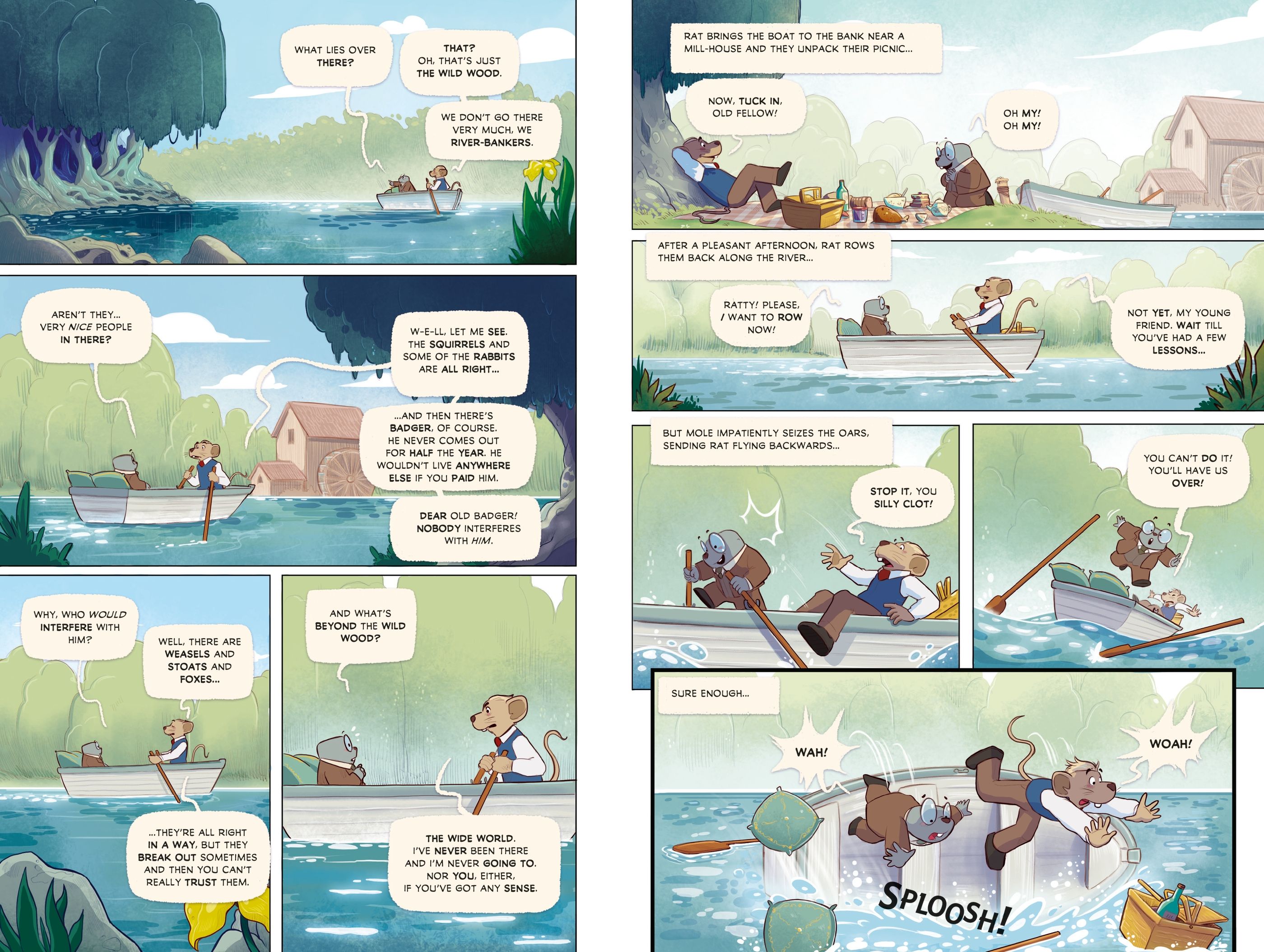 The Wind In The Willows Graphic Novel - FAHASA.COM