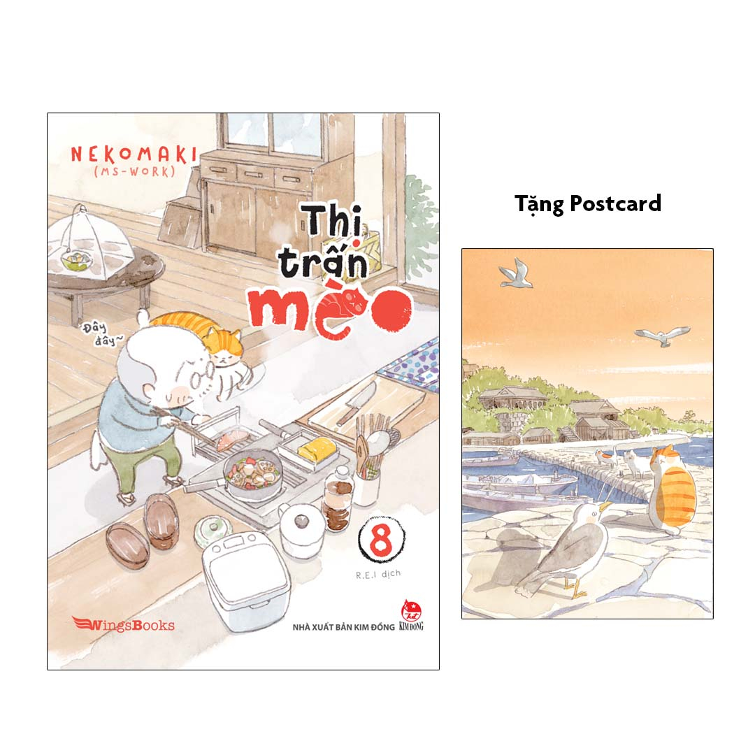 Thị Trấn Mèo - Tập 8 - Tặng Kèm Postcard - FAHASA.COM