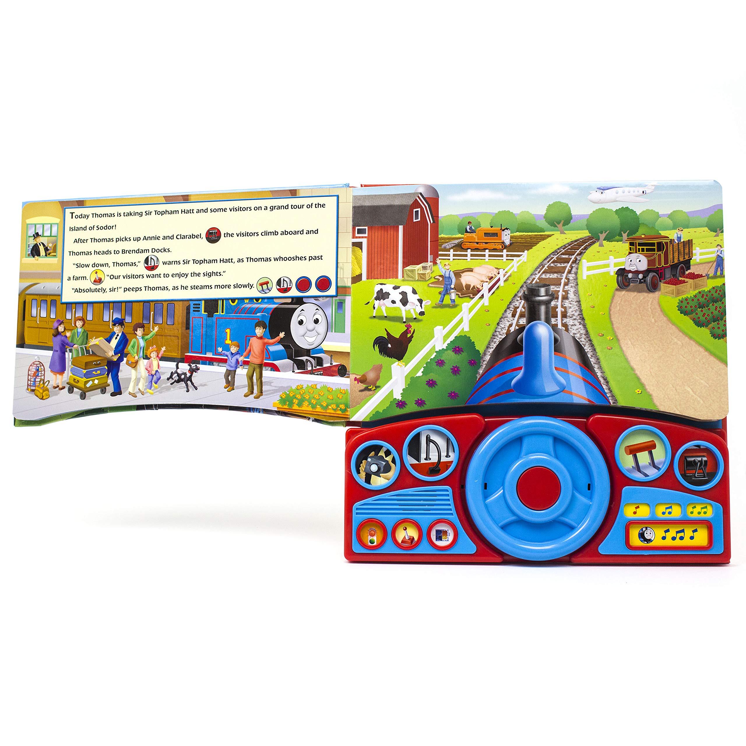 Thomas & Friends - Let's Go Thomas! Interactive Steering Wheel Sound ...
