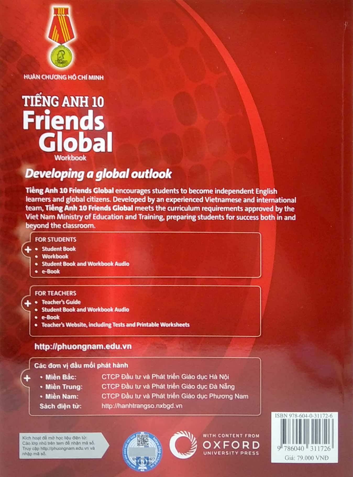 Sách Tiếng Anh 10 Friends Global - Workbook - FAHASA.COM
