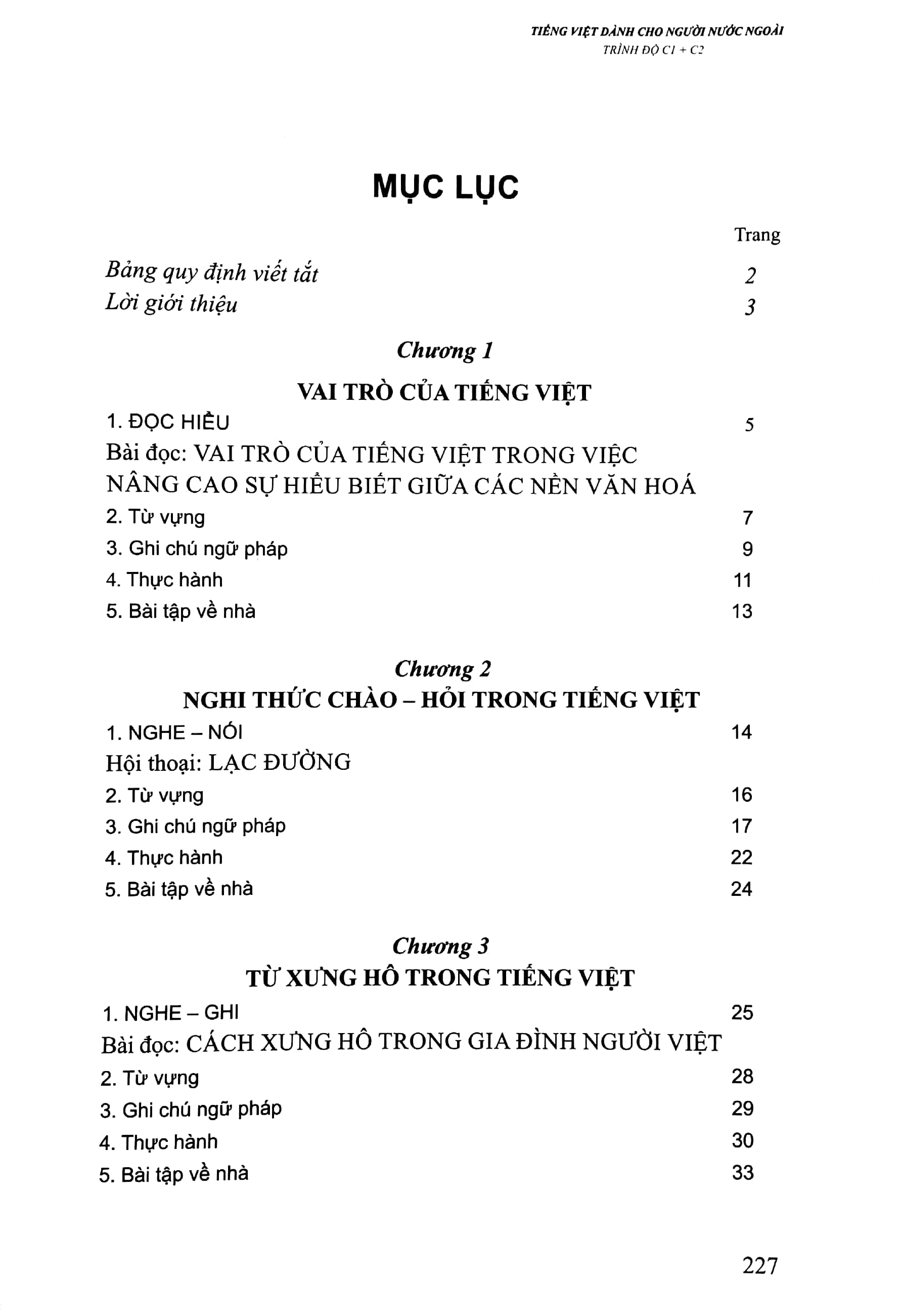 Tiếng Việt Dành Cho Người Nước Ngoài - Trình Độ C1C2 PDF - YDS.EDU.VN
