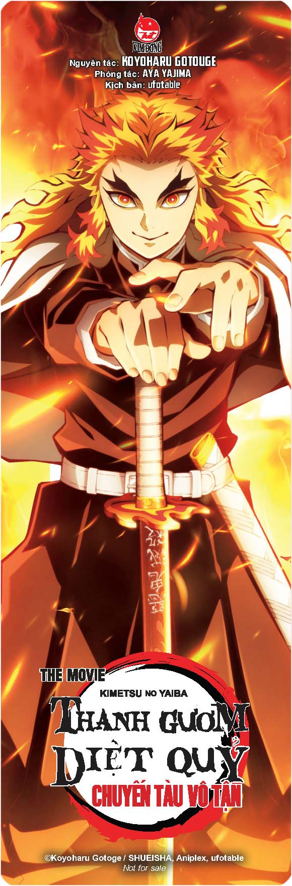 Tiểu Thuyết Thanh Gươm Diệt Quỷ - Bản Điện Ảnh - Chuyến Tàu Vô TậnPVC ...