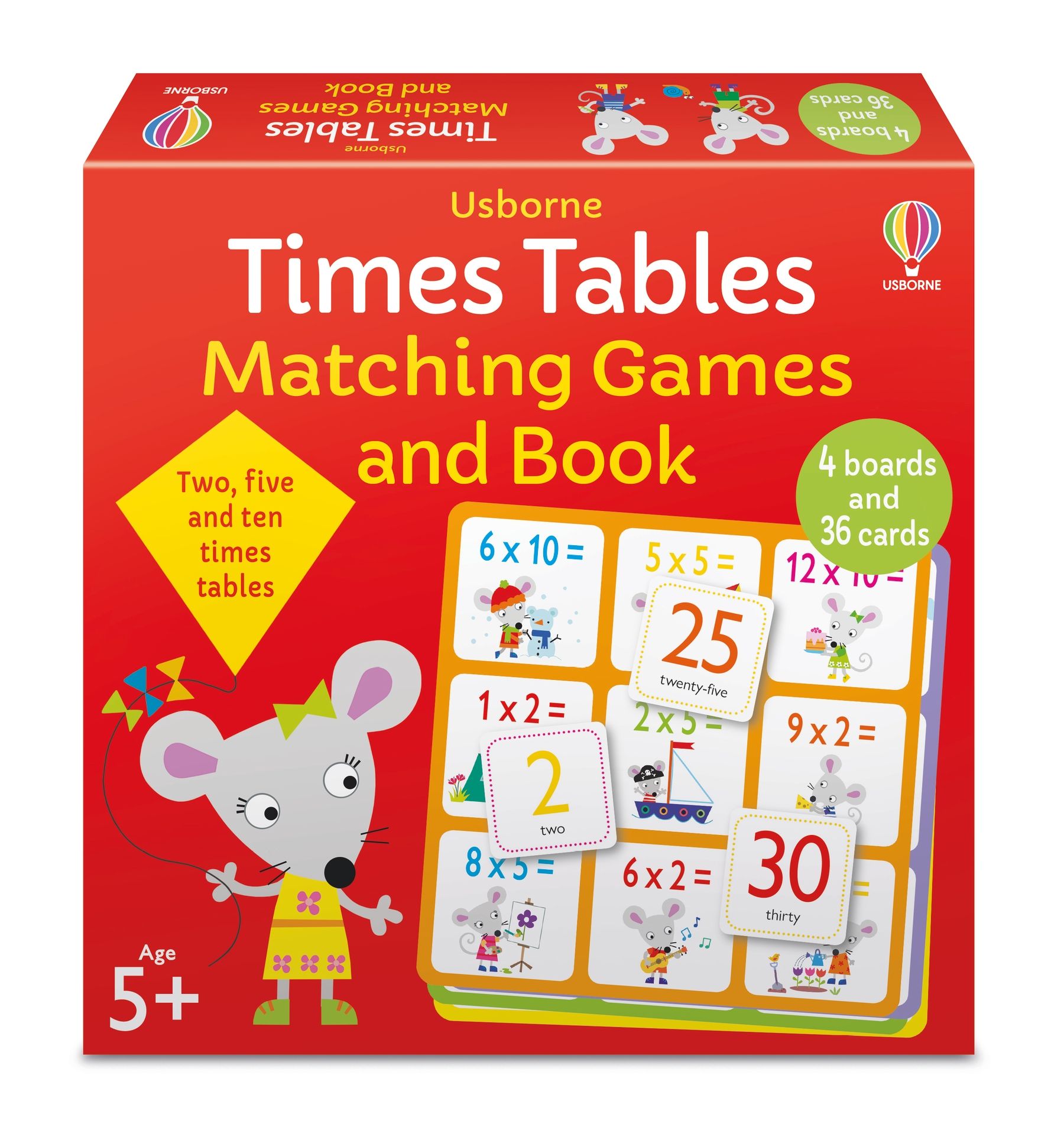 Times Tables Matching Games And Book - FAHASA.COM