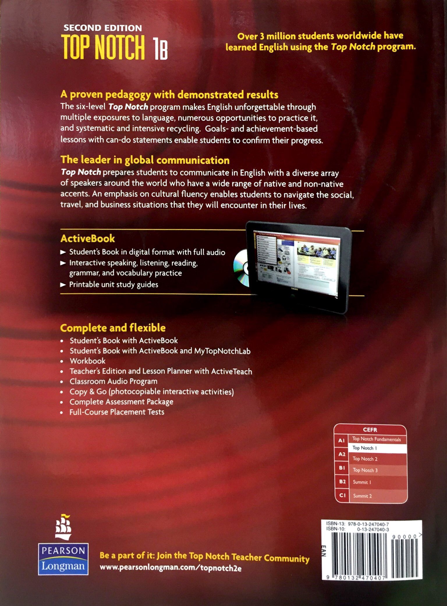 Top Notch Level 1 Student Book / Workbook Split B With Activebook ...