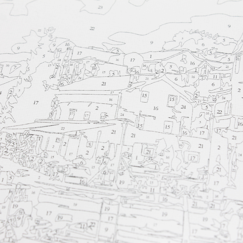 Tranh Tô Màu Số Hóa A3 Paint By Numbers - Colormate PERAST-A3 - FAHASA.COM