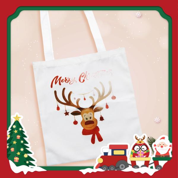 Túi Tote Giáng Sinh - WanLongDa ZY-003 - Mẫu 4 - FAHASA.COM