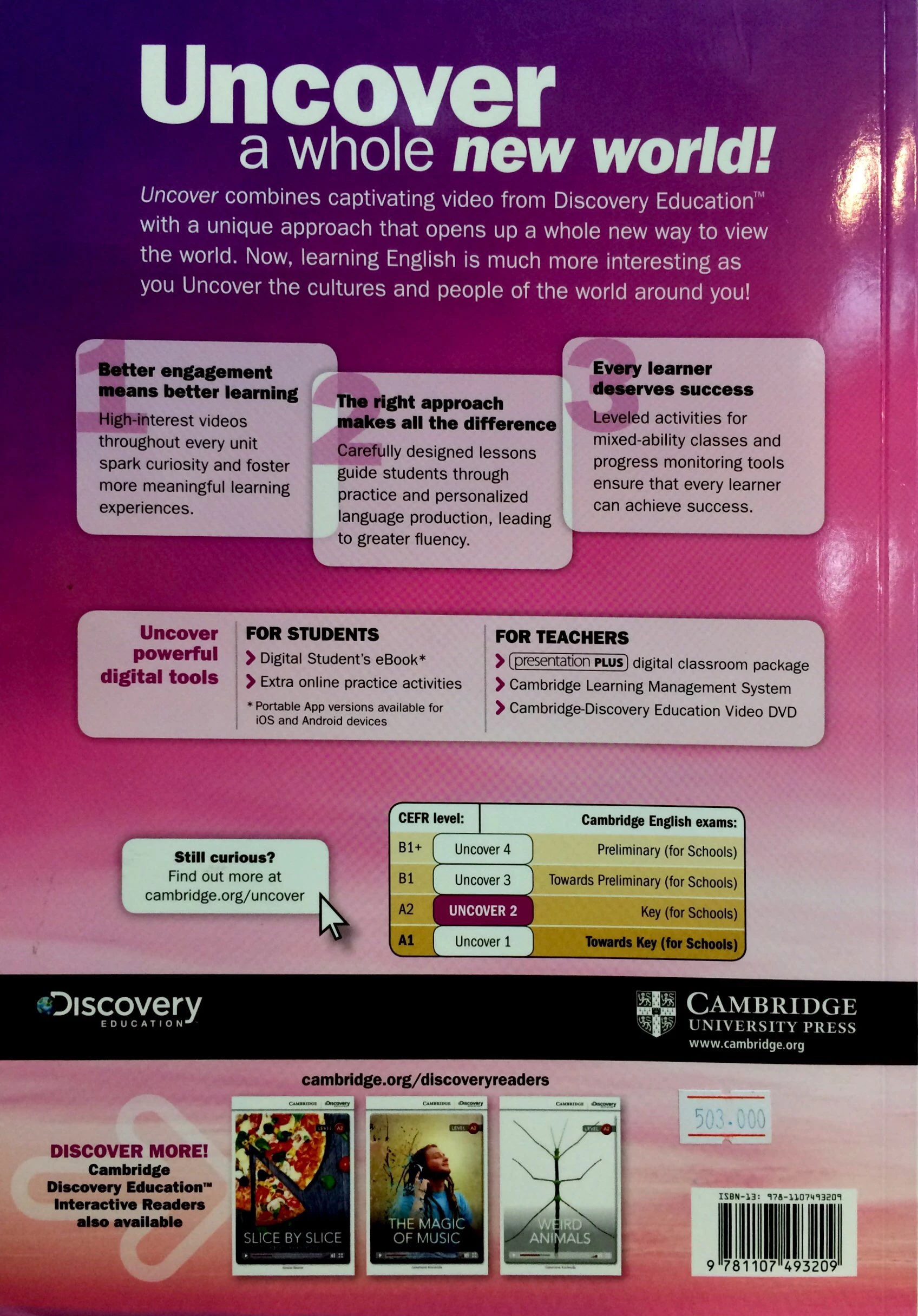 Uncover 2 Student's Book - FAHASA.COM