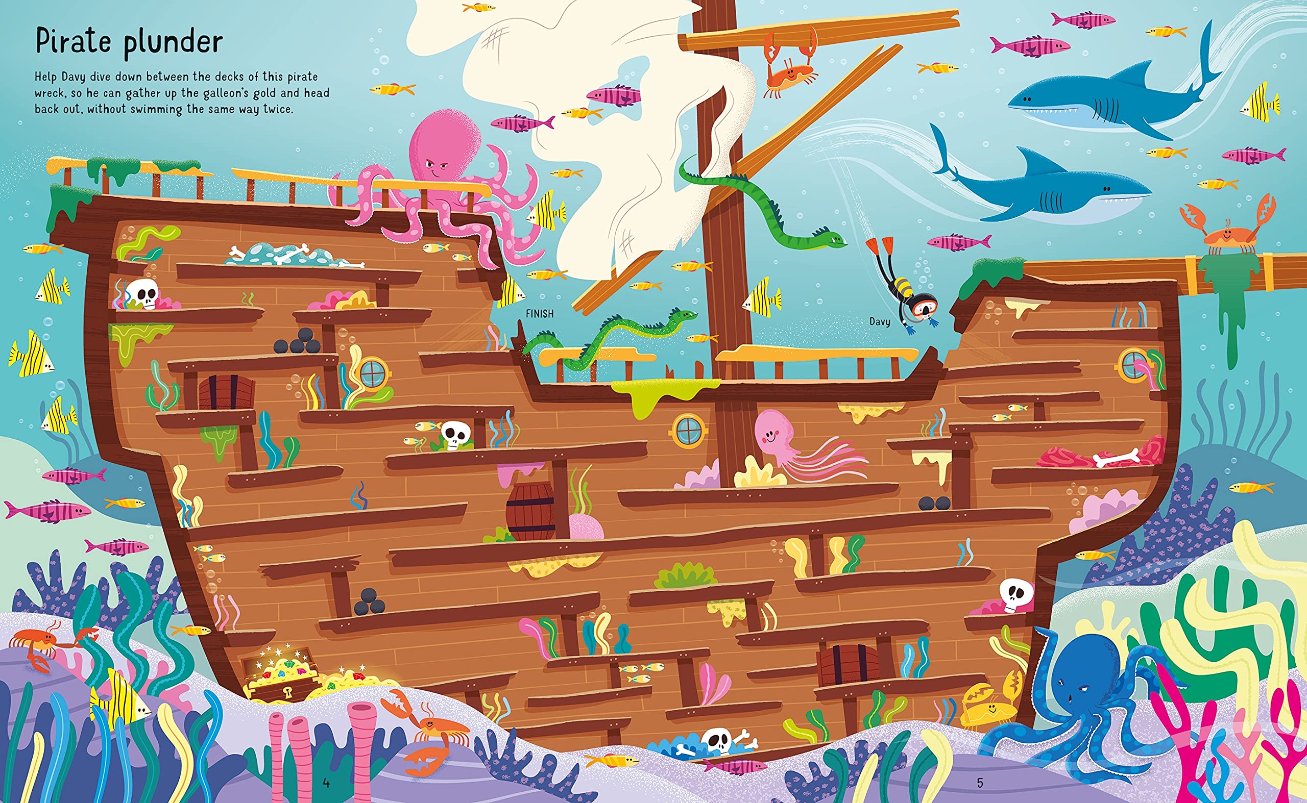 Under The Sea Mazes - FAHASA.COM