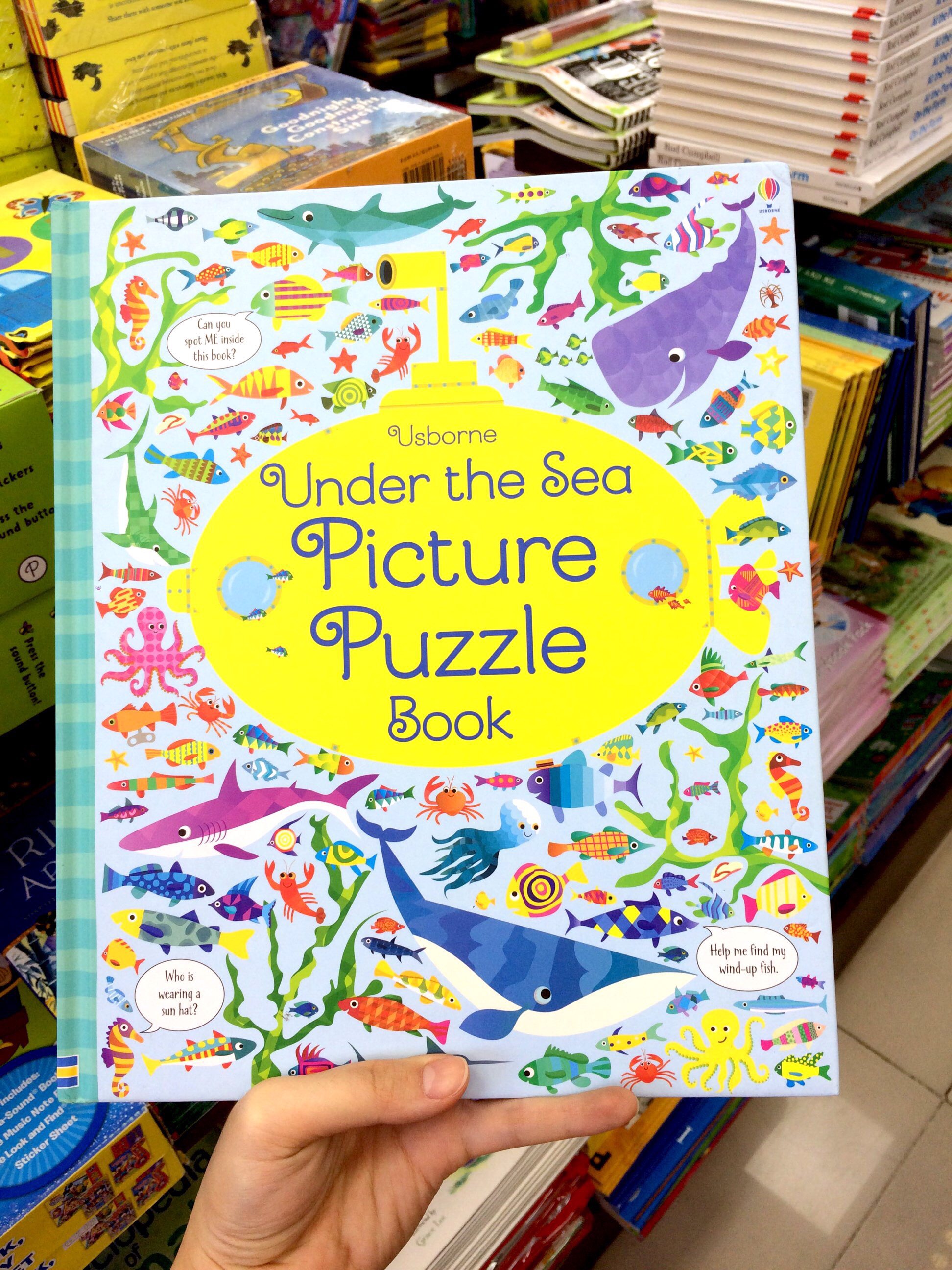 Under the Sea Picture Puzzle Book (Picture Puzzles) Hardcover - FAHASA.COM