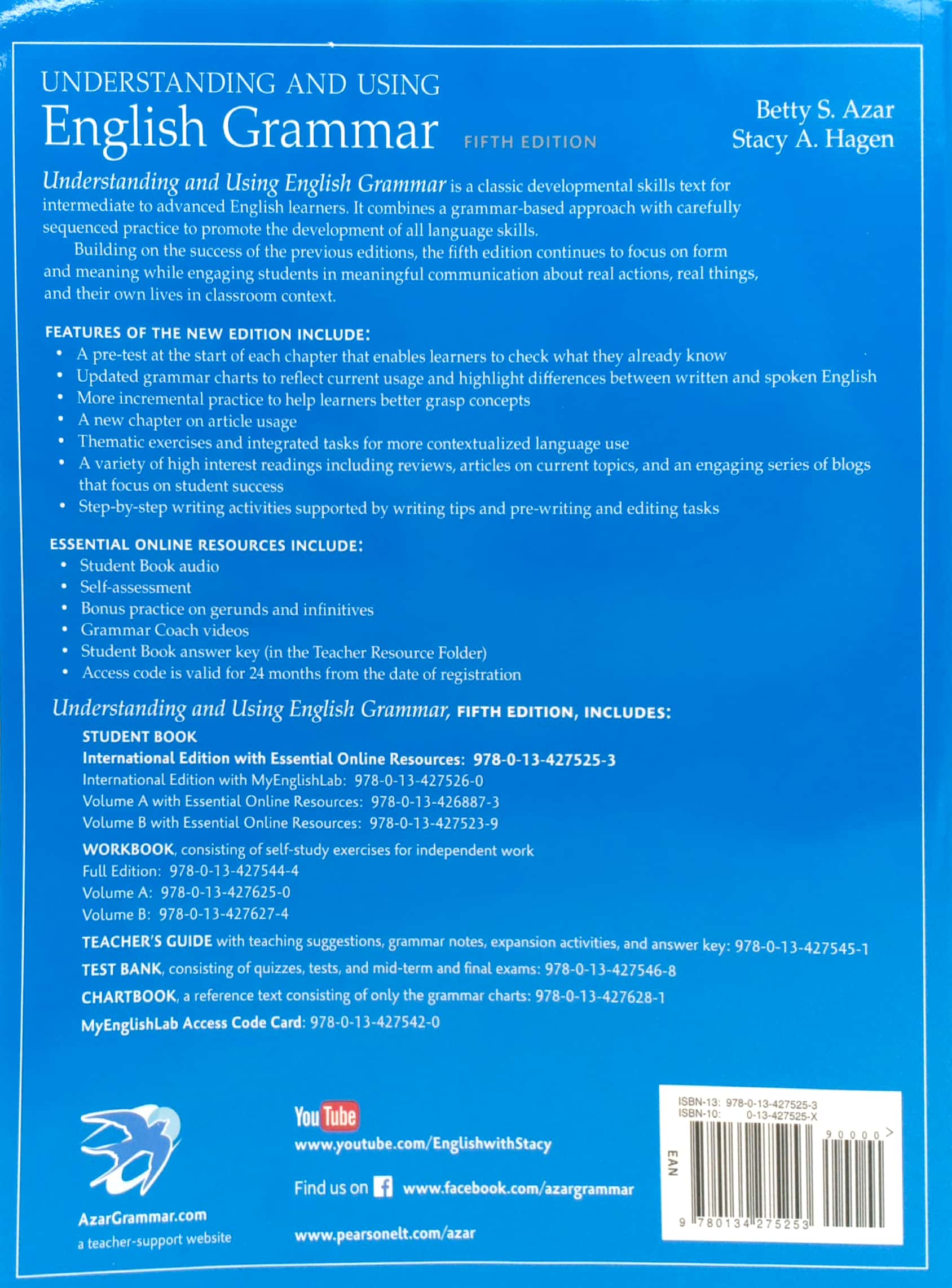 Understanding And Using English Grammar Fifth Edition With Essential