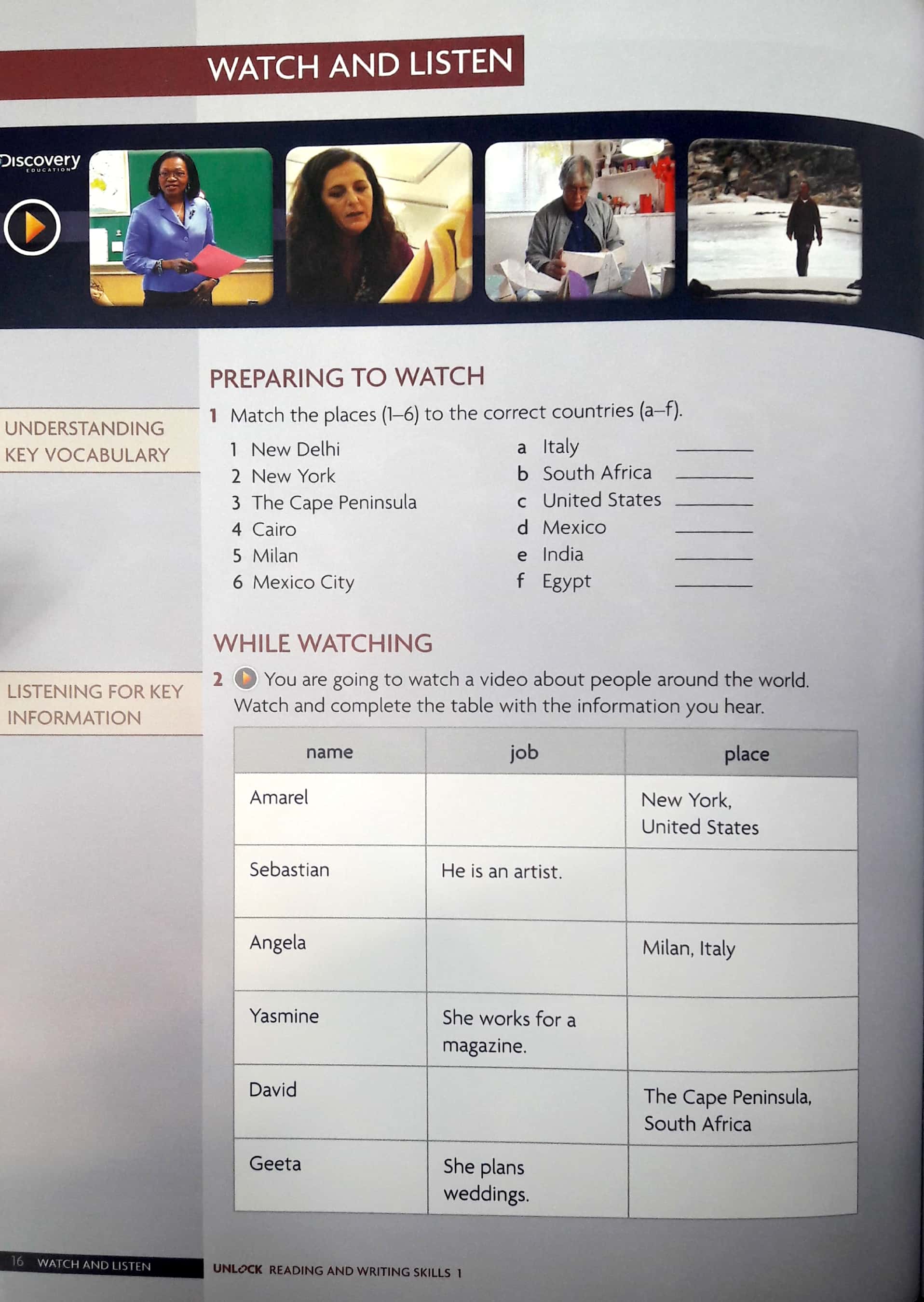 Unlock Level 1 Reading and Writing Skills Student's Book and Online ...