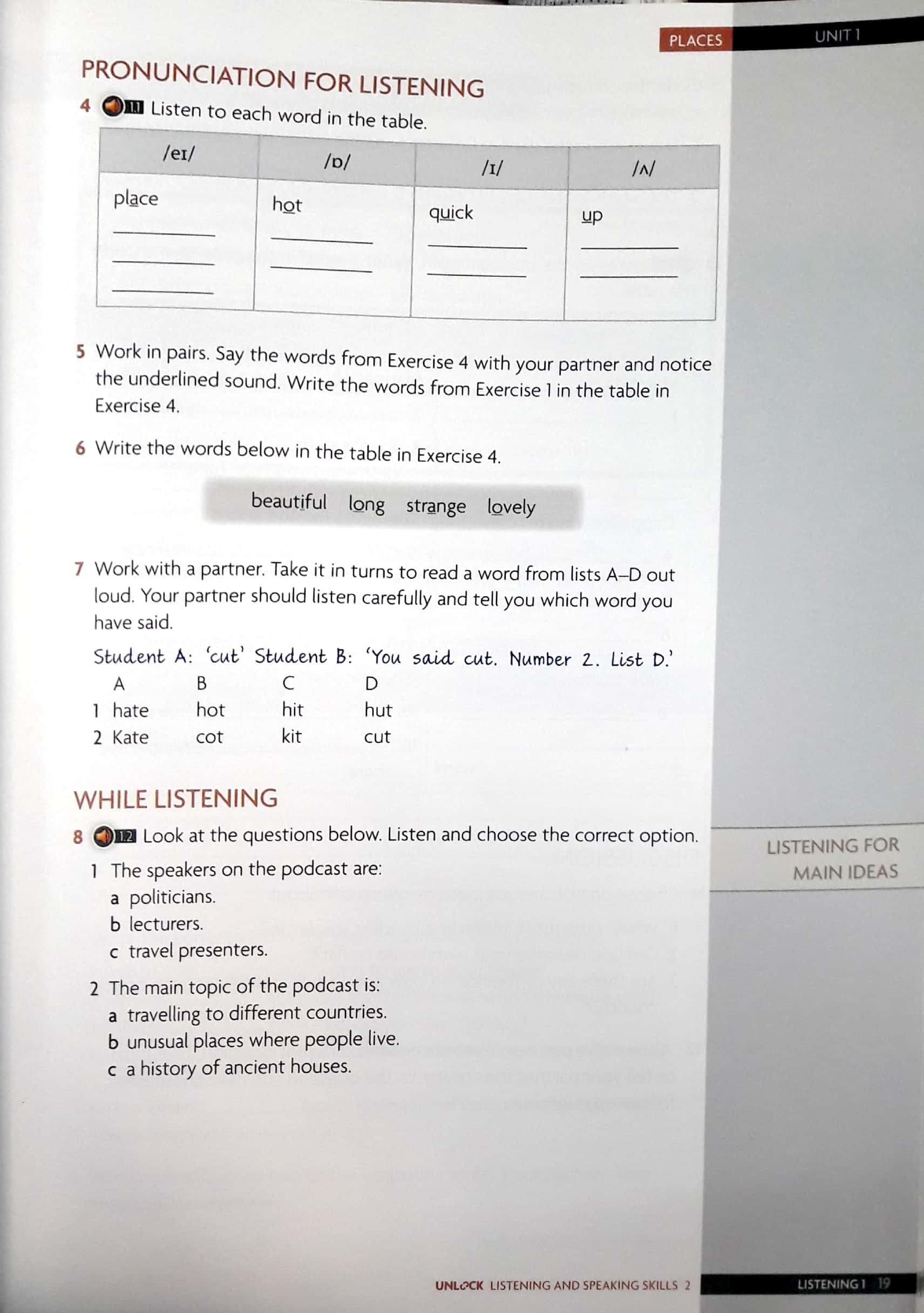 Unlock Level 2 Listening and Speaking Skills Student's Book and Online ...