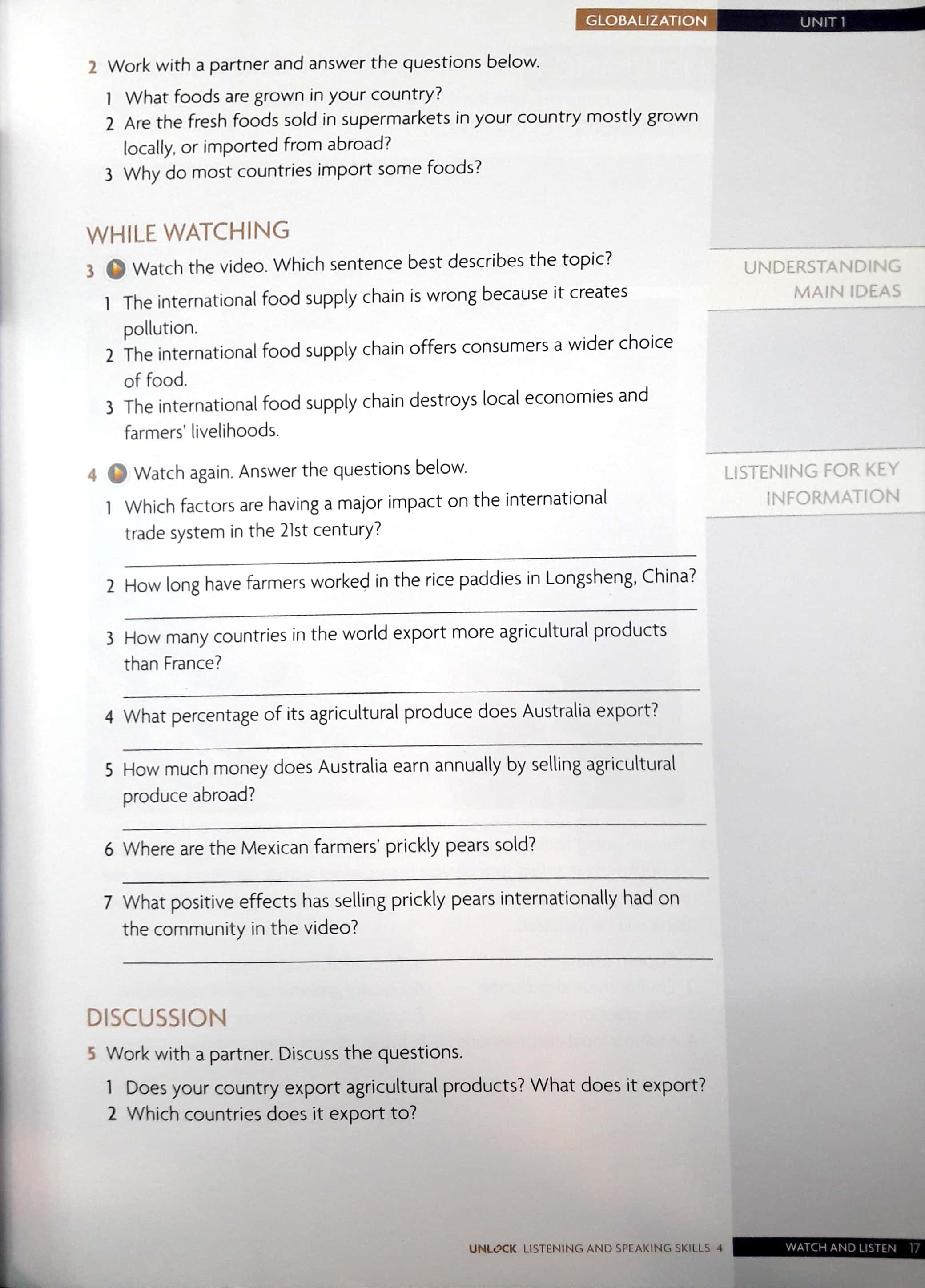 Unlock Level 4 Listening and Speaking Skills Student's Book and Online ...