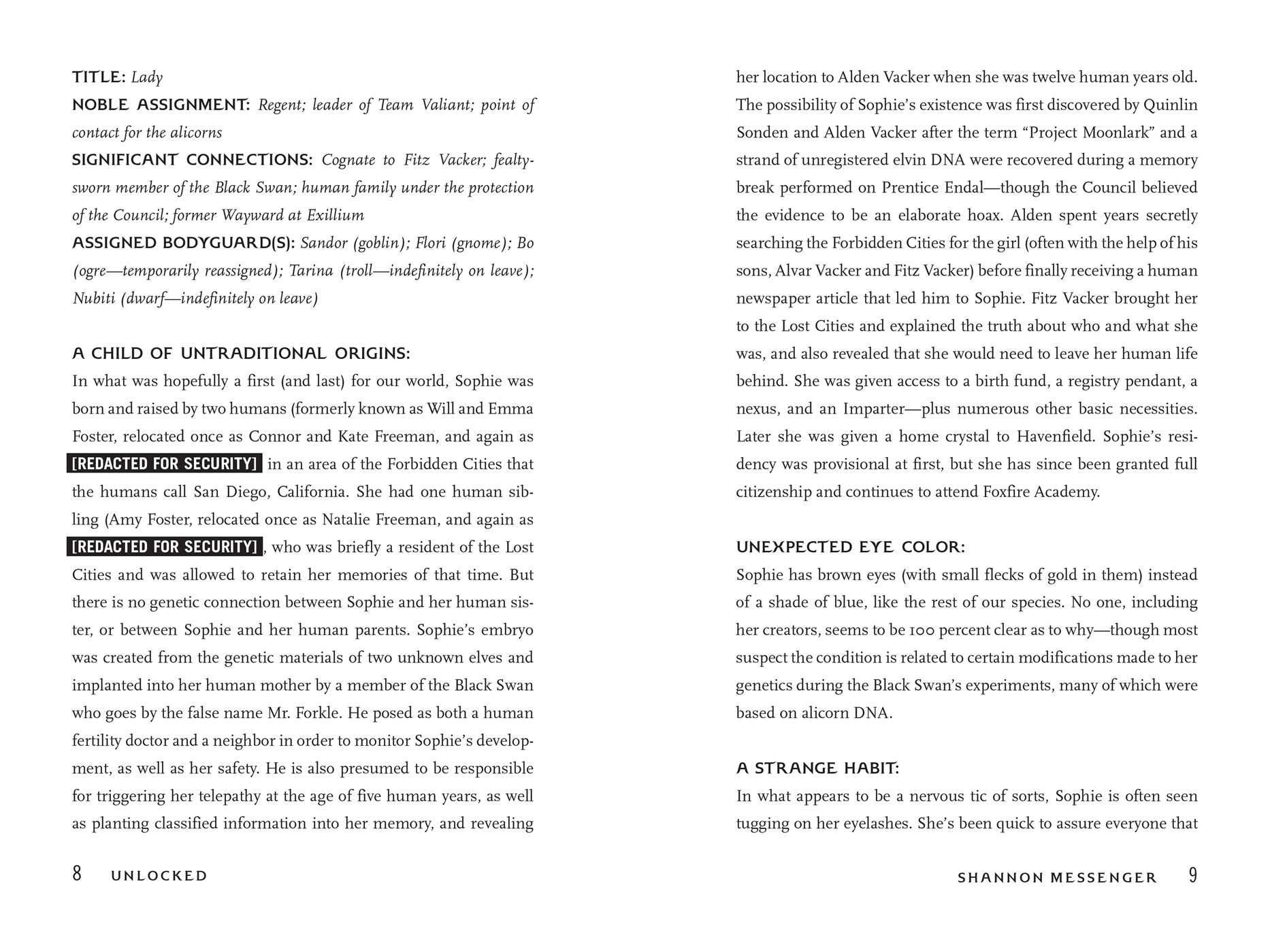 Unlocked Book 8.5 (Keeper Of The Lost Cities) - FAHASA.COM