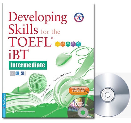 Combo Sách Developing Skills For The TOEFL iBT - Intermediate + CD - FAHASA.COM