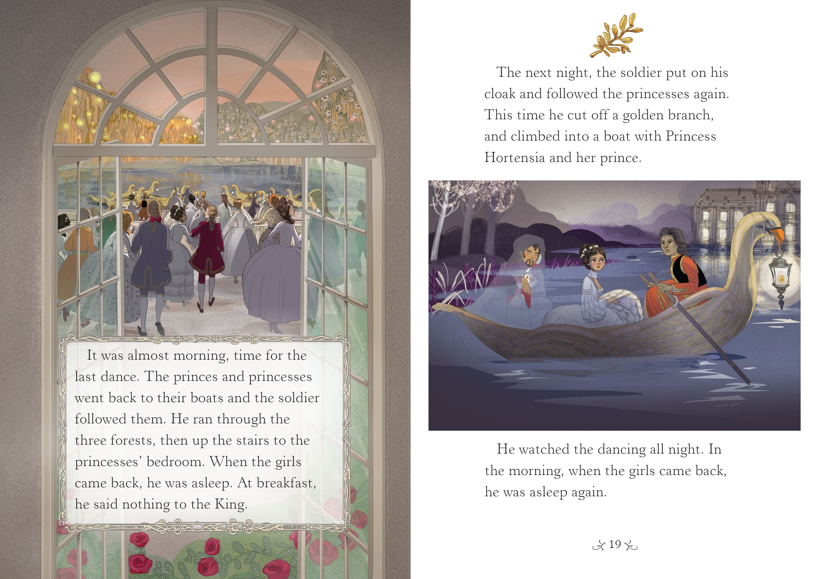 Usborne English Readers Level 1: The Twelve Dancing Princesses - FAHASA.COM