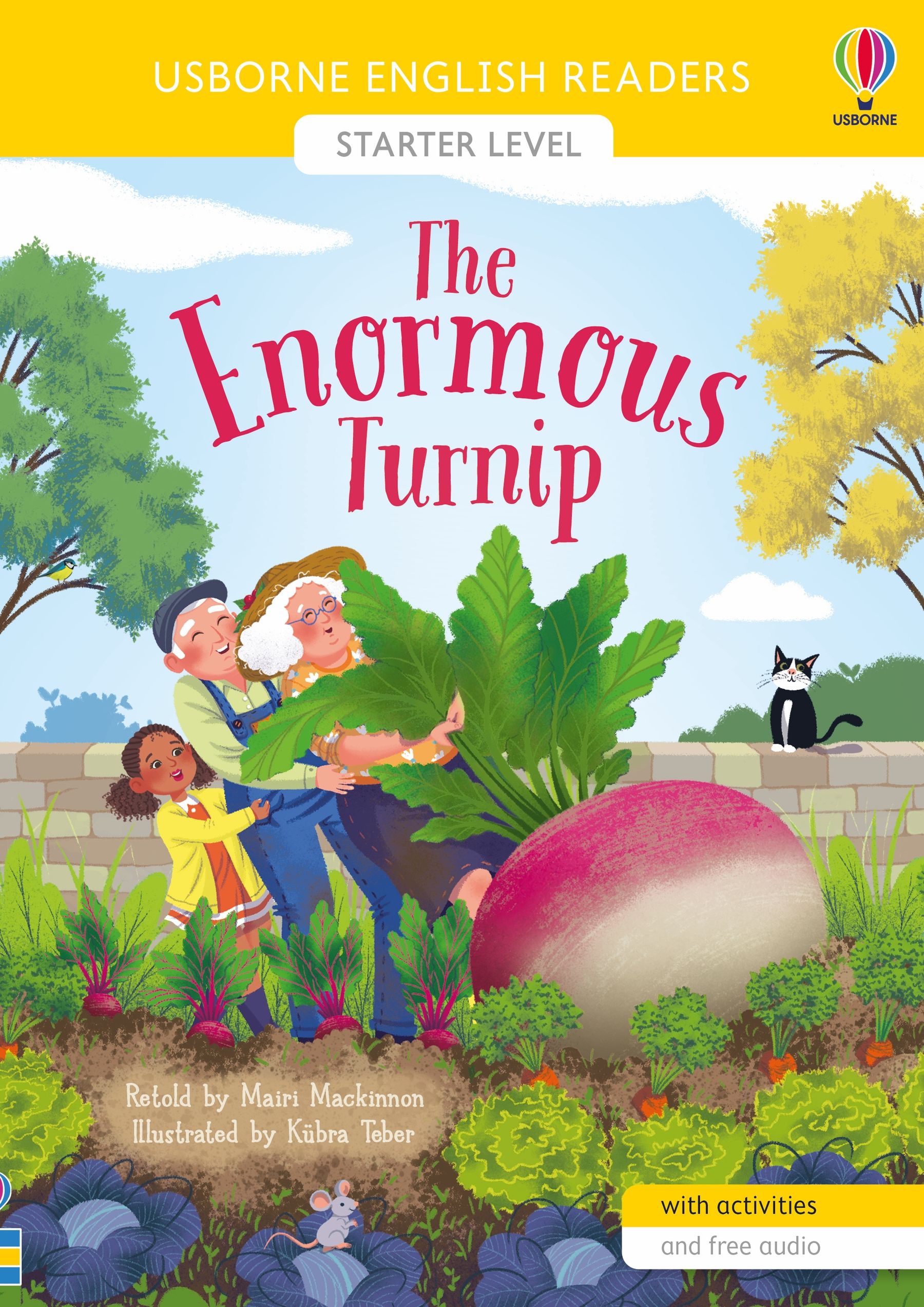 Usborne English Readers Starter Level: The Enormous Turnip - FAHASA.COM