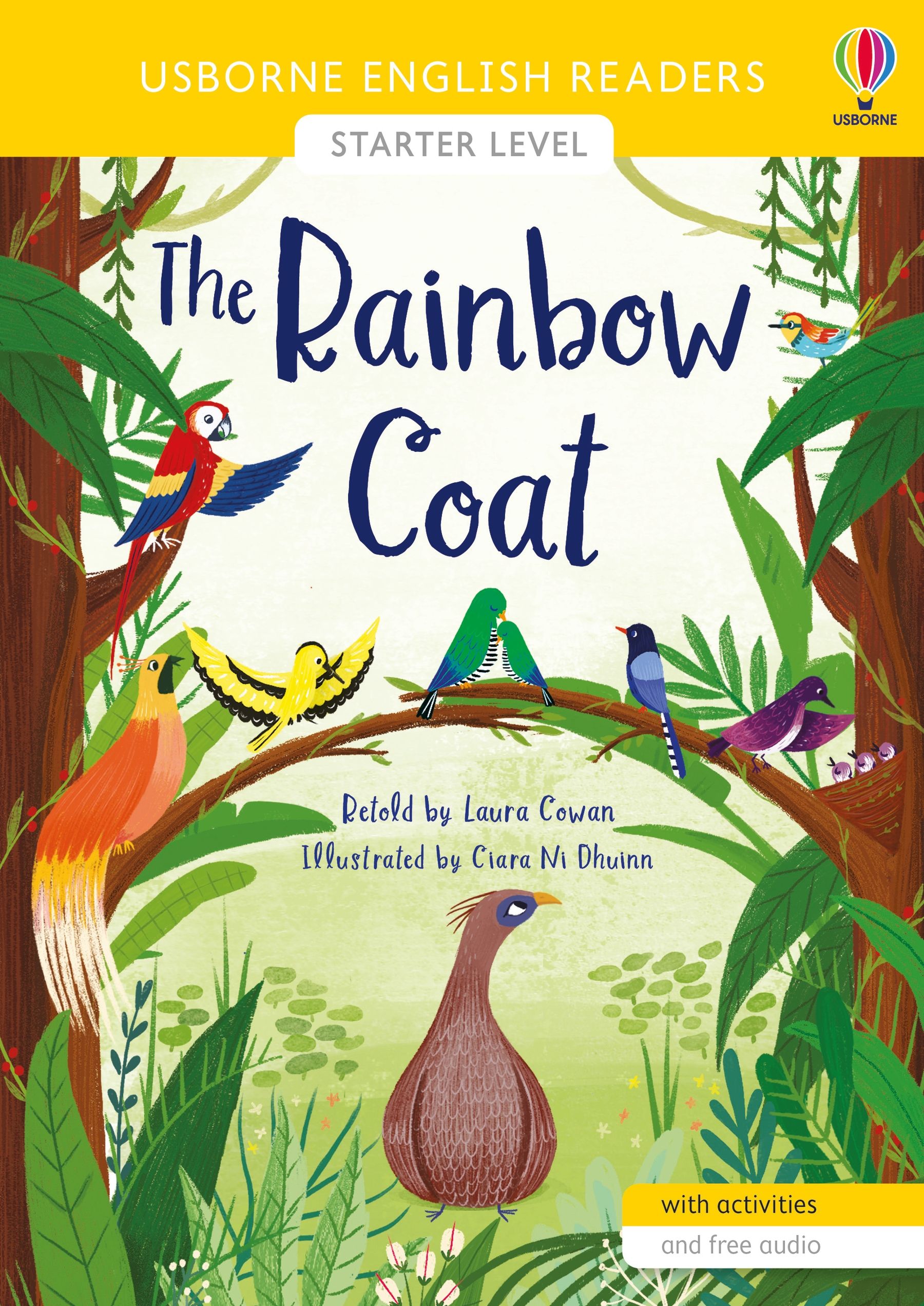 Usborne English Readers Starter Level: The Rainbow Coat - FAHASA.COM