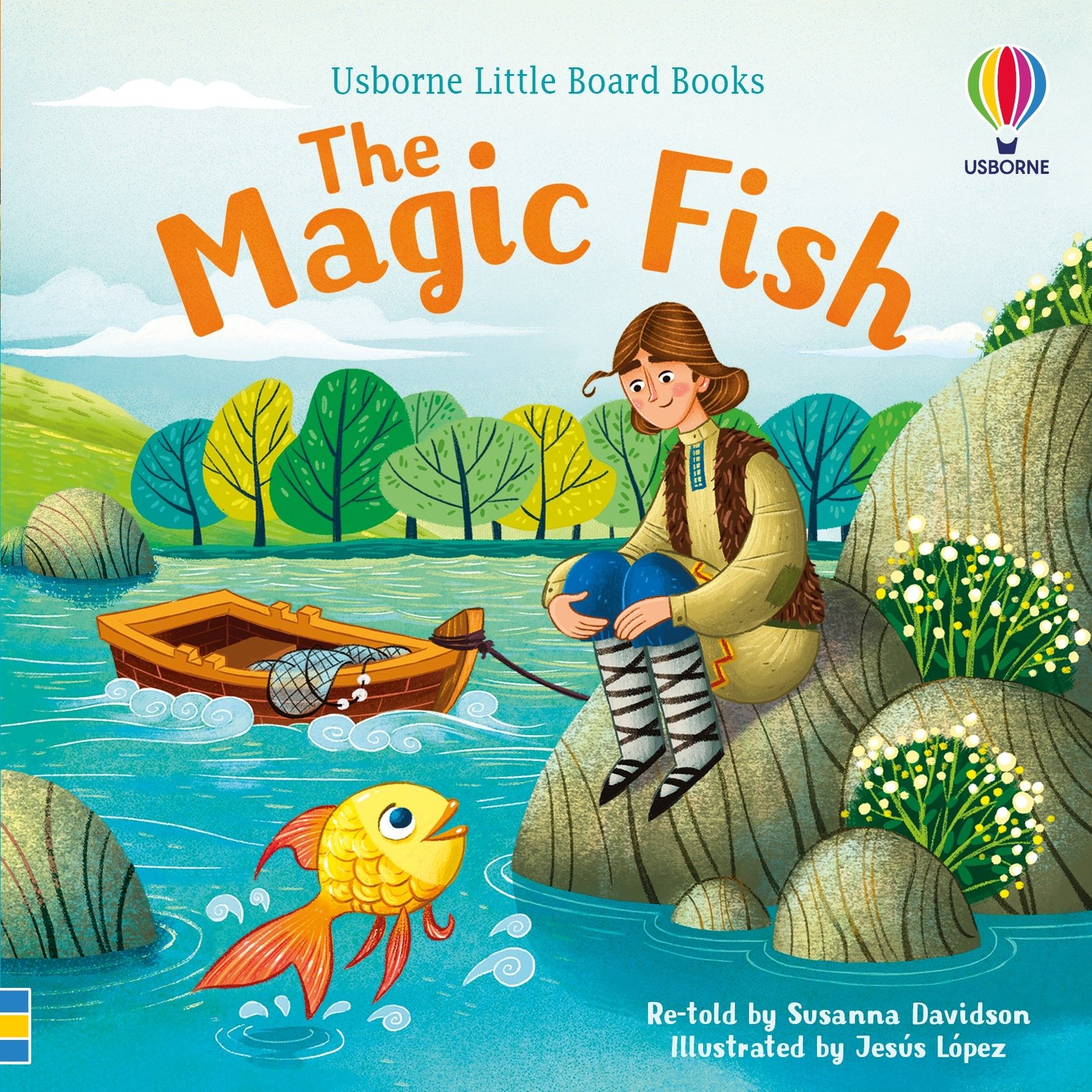 Usborne Little Board Books: The Magic Fish - FAHASA.COM