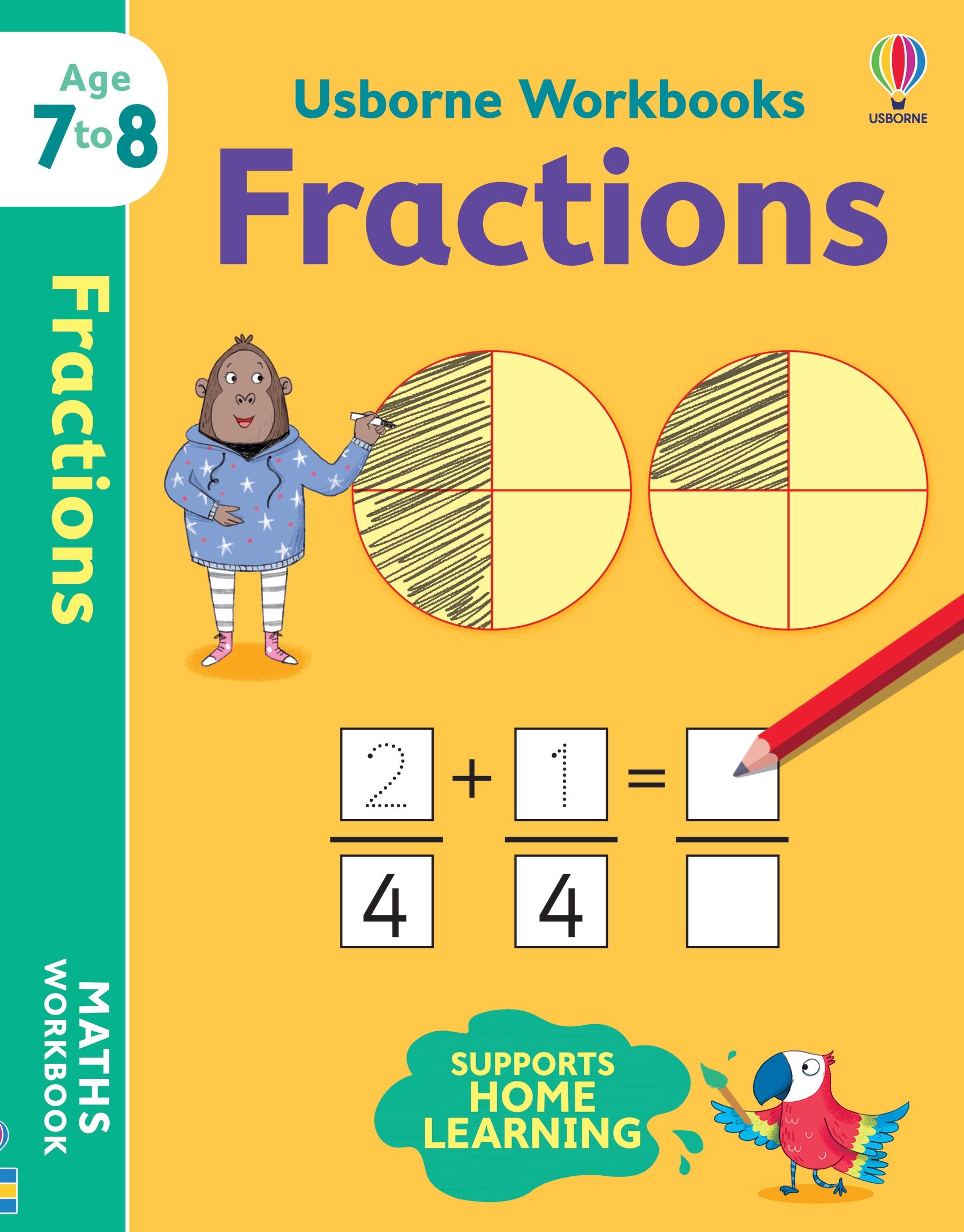 Usborne Workbooks Fractions 7 - 8