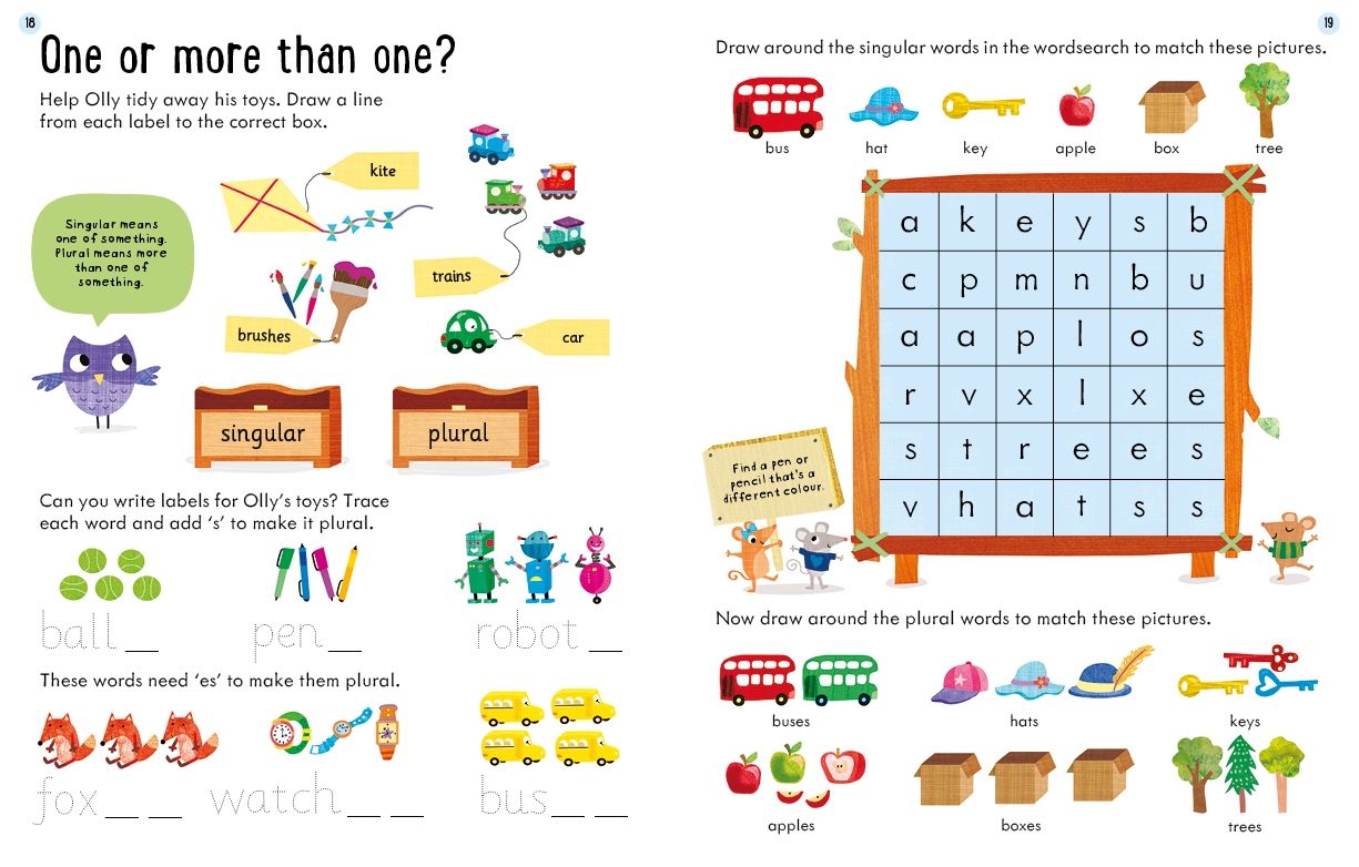Usborne Workbooks Grammar And Punctuation 5 - 6 - FAHASA.COM