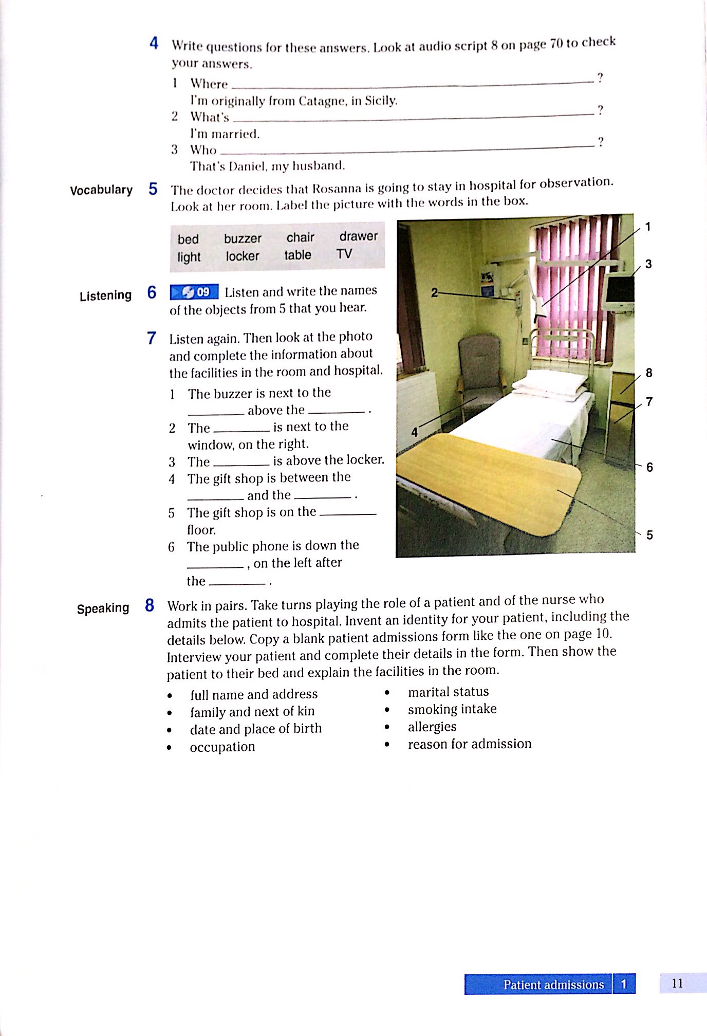 Vocational English: English For Nursing Level 2 Coursebook And Cd Pack ...