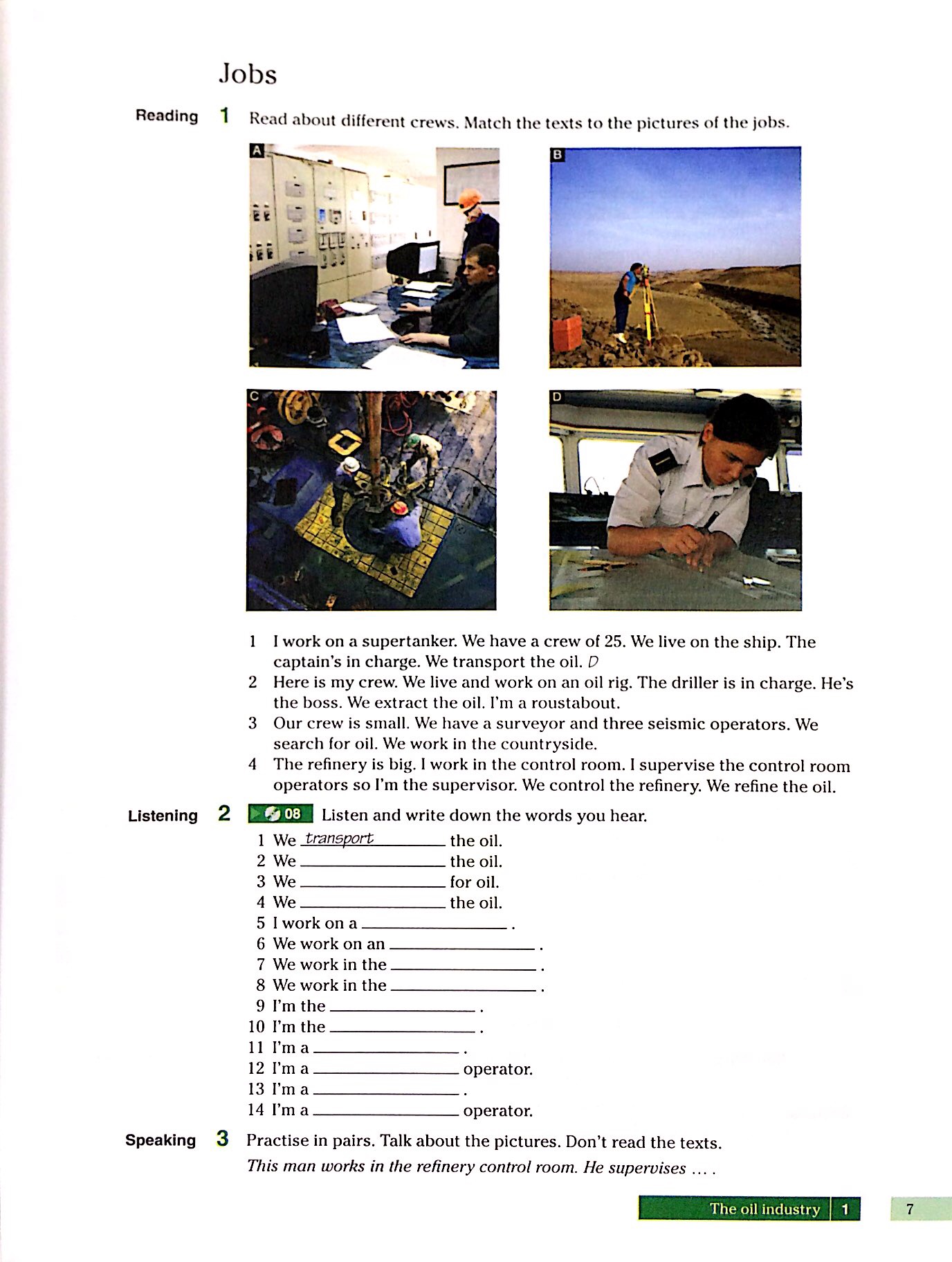 Vocational English: English For Oil Level 1 Coursebook And Cd Pack ...