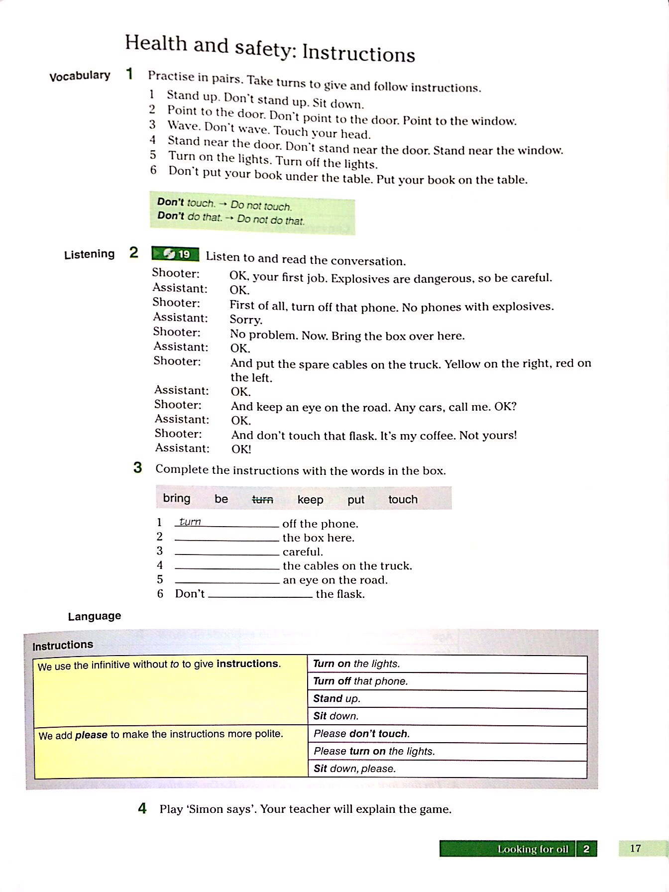 Vocational English: English For Oil Level 1 Coursebook And Cd Pack ...