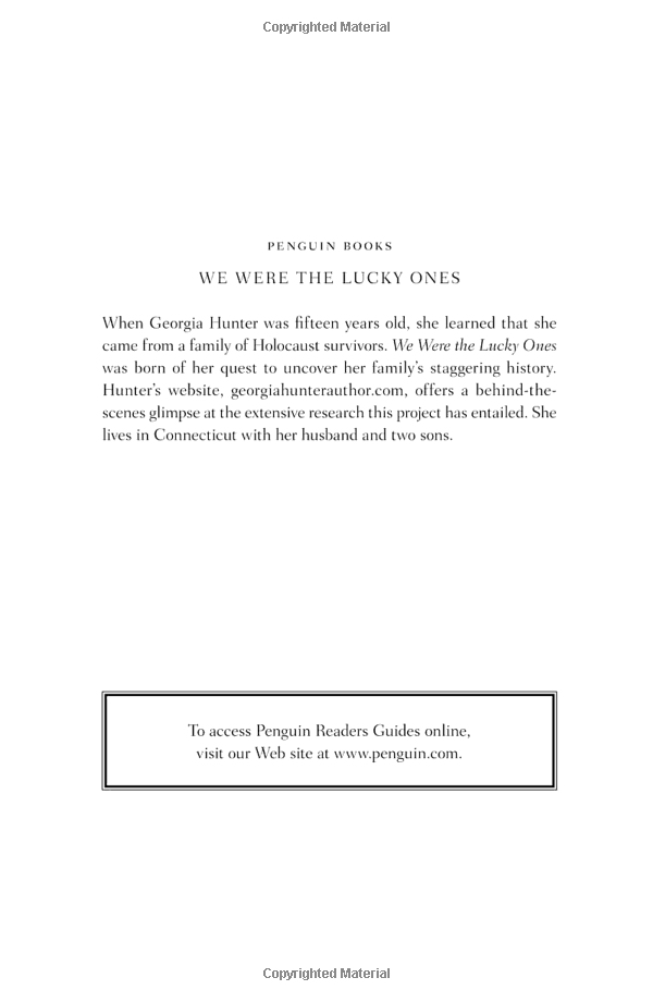 We Were the Lucky Ones - FAHASA.COM