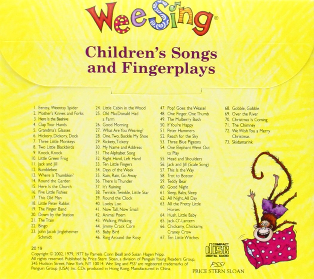 Wee Sing Children's Songs and Fingerplays