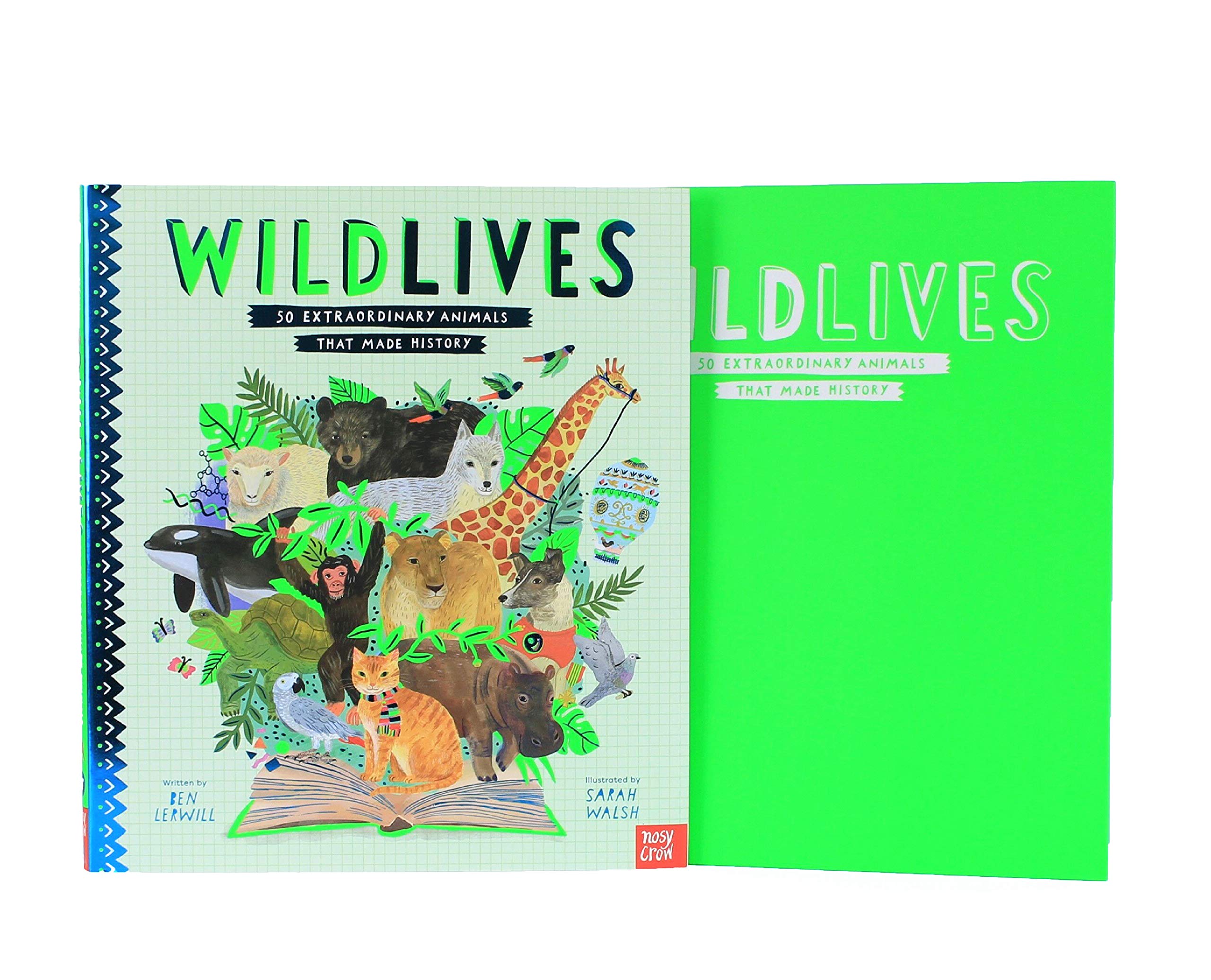 Wildlives: 50 Extraordinary Animals That Made History - FAHASA.COM